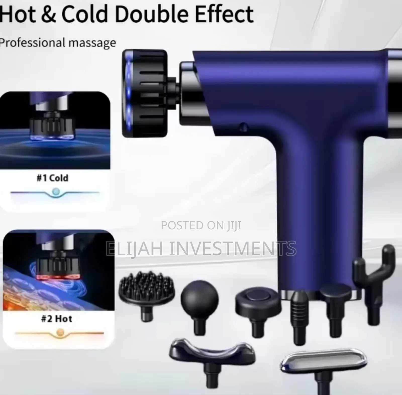 Professional Hot and Cold Double Effect Massage Gun in Central Division ...