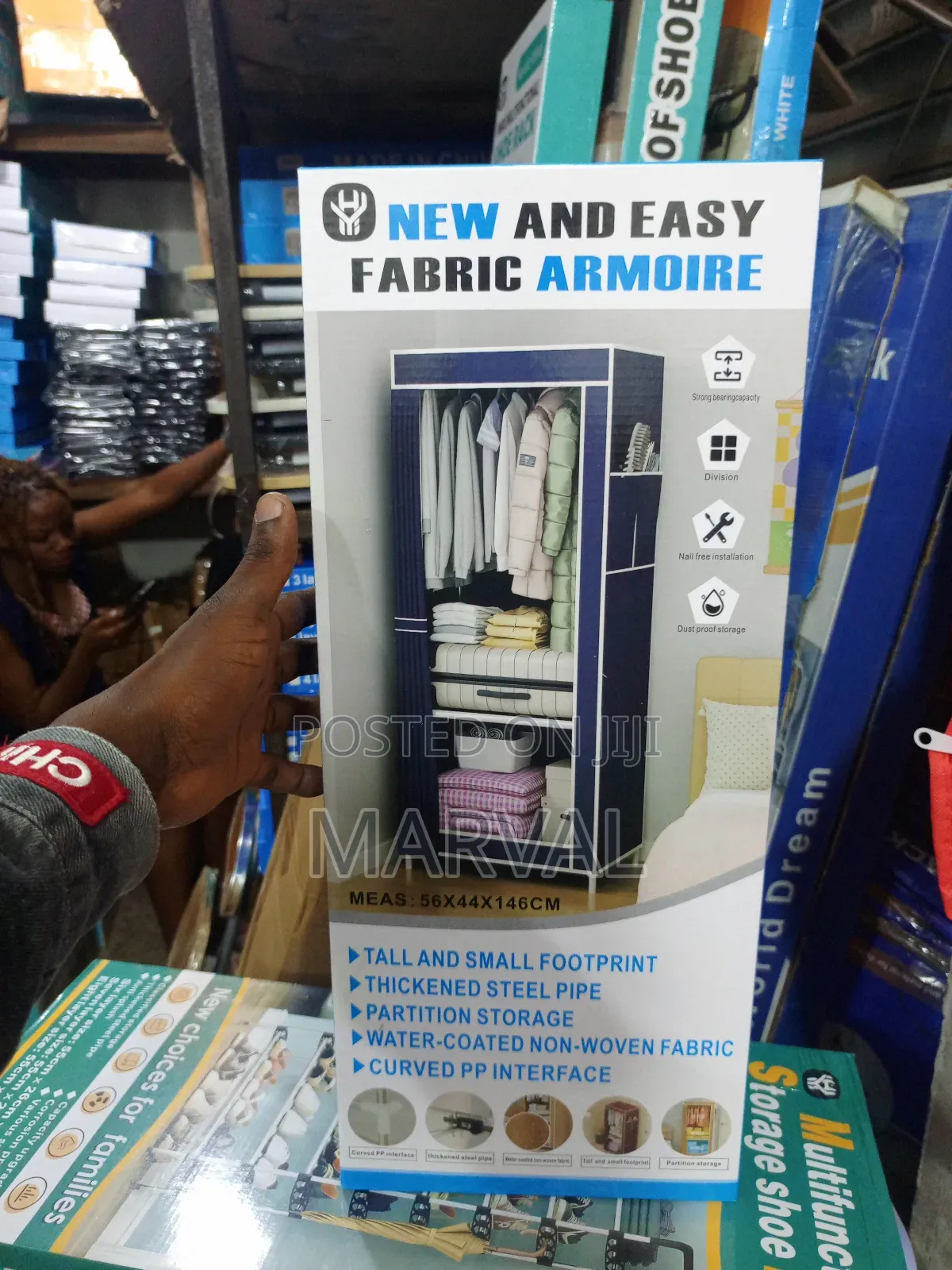 Foldable Fabric Wardrobe in Central Division - Furniture, Kiggundu ...