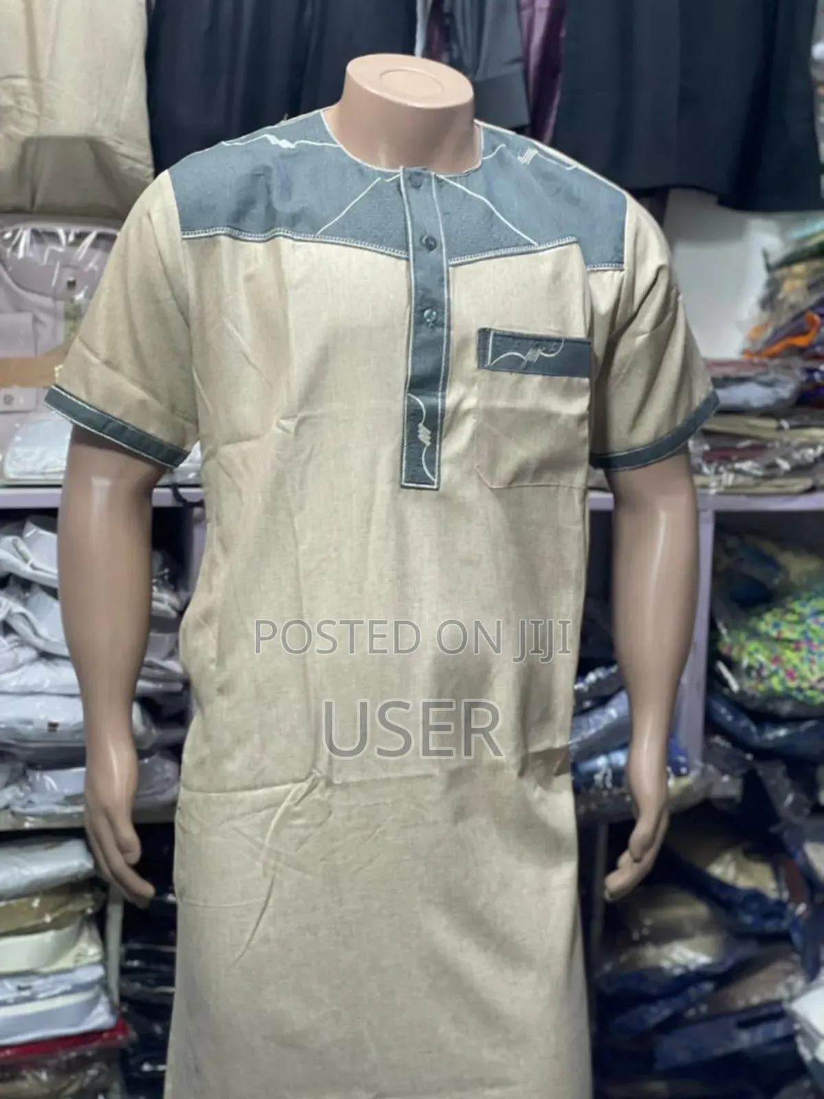 Short Sleeve Kanzu in Central Division - Clothing, Mubiru Mahadi | Jiji.ug