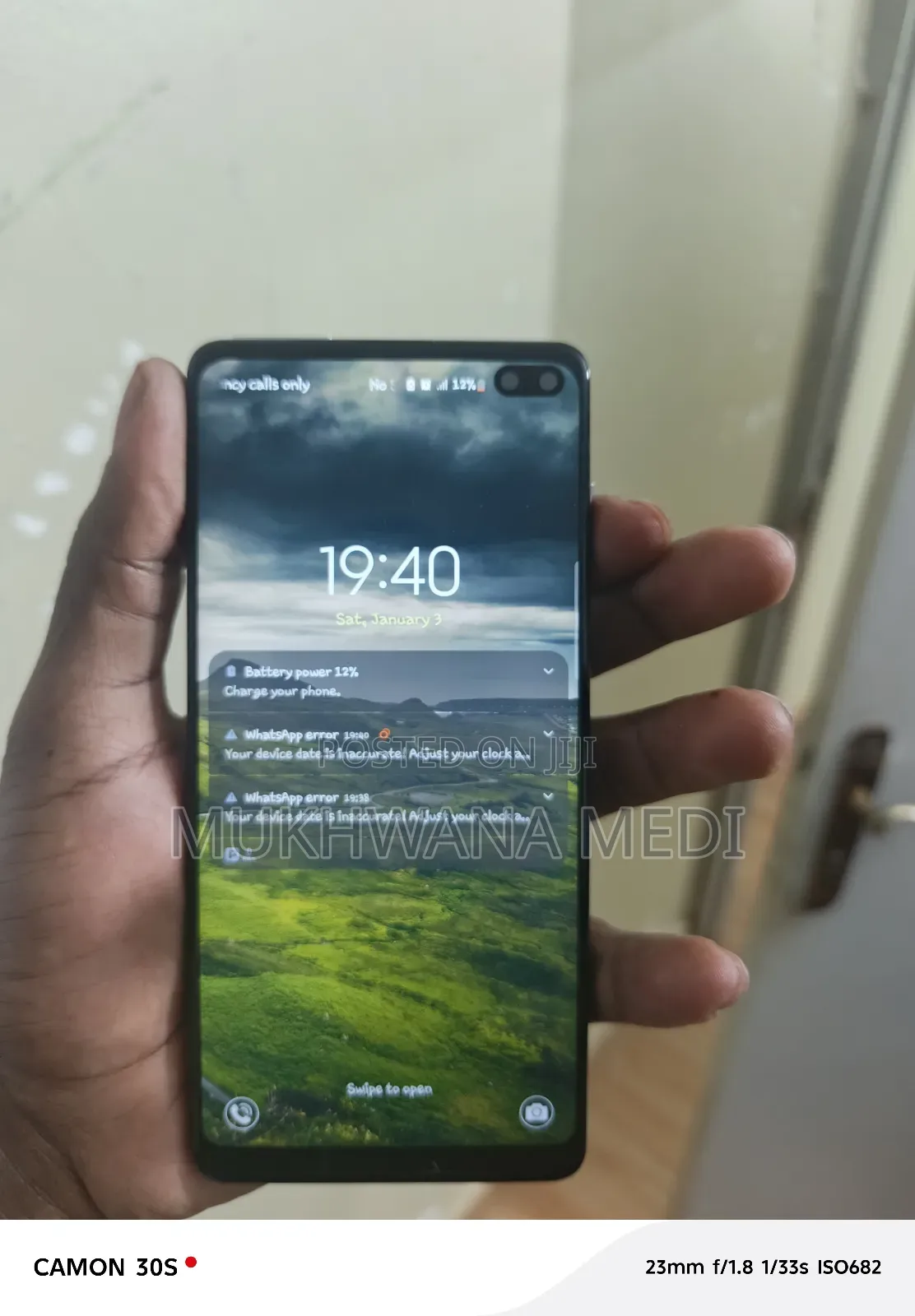 Samsung Galaxy S10 Plus 128 GB Blue in Central Division - Mobile Phones ...