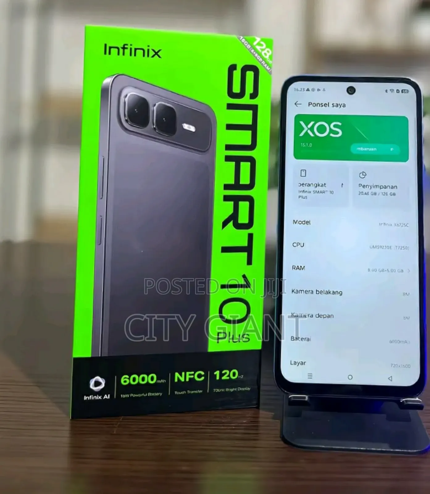 New Infinix Smart 10 Plus 128 GB Blue in Central Division - Mobile ...