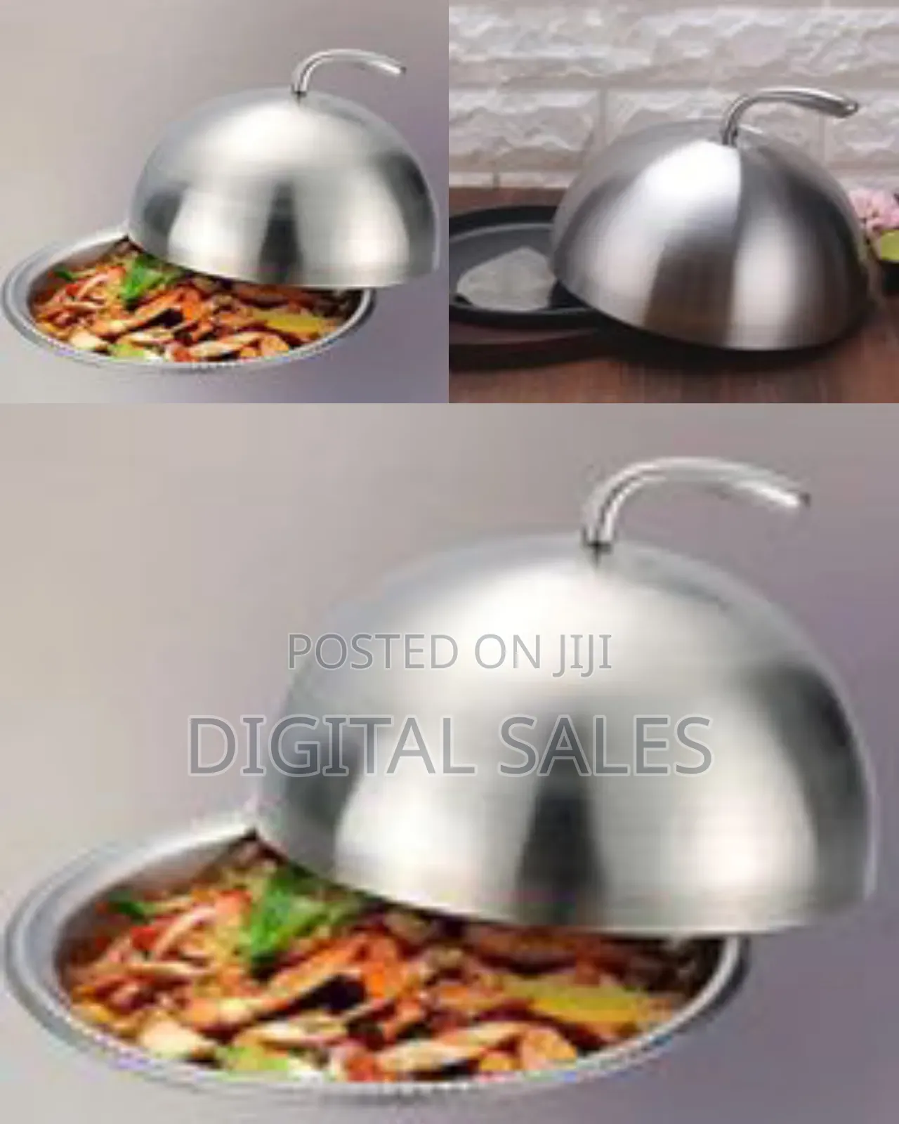 Professional Stainless Steel Serving Dome / Food Cloche in Rubaga ...