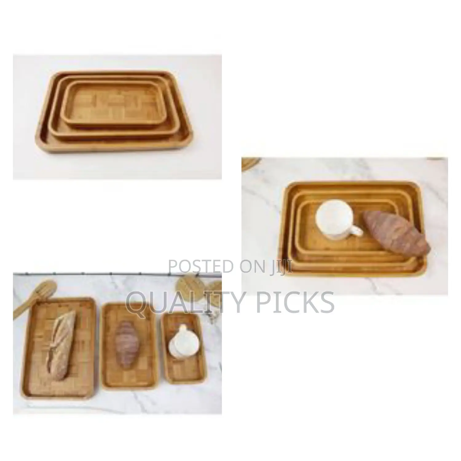 Serving Tray Rectangular Made of Solid Beech in Central Division ...
