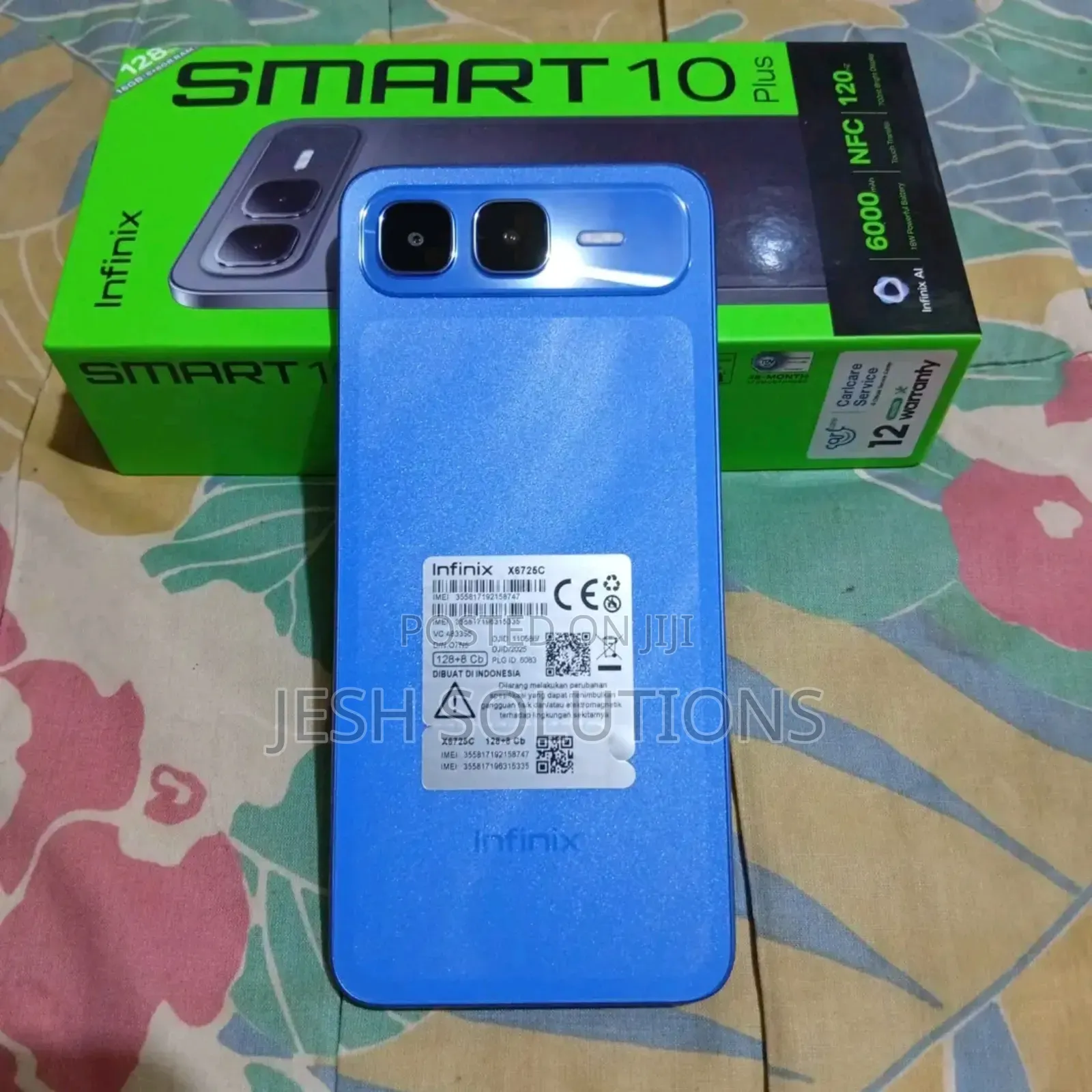 New Infinix Smart 10 Plus 128 GB Blue in Central Division - Mobile ...