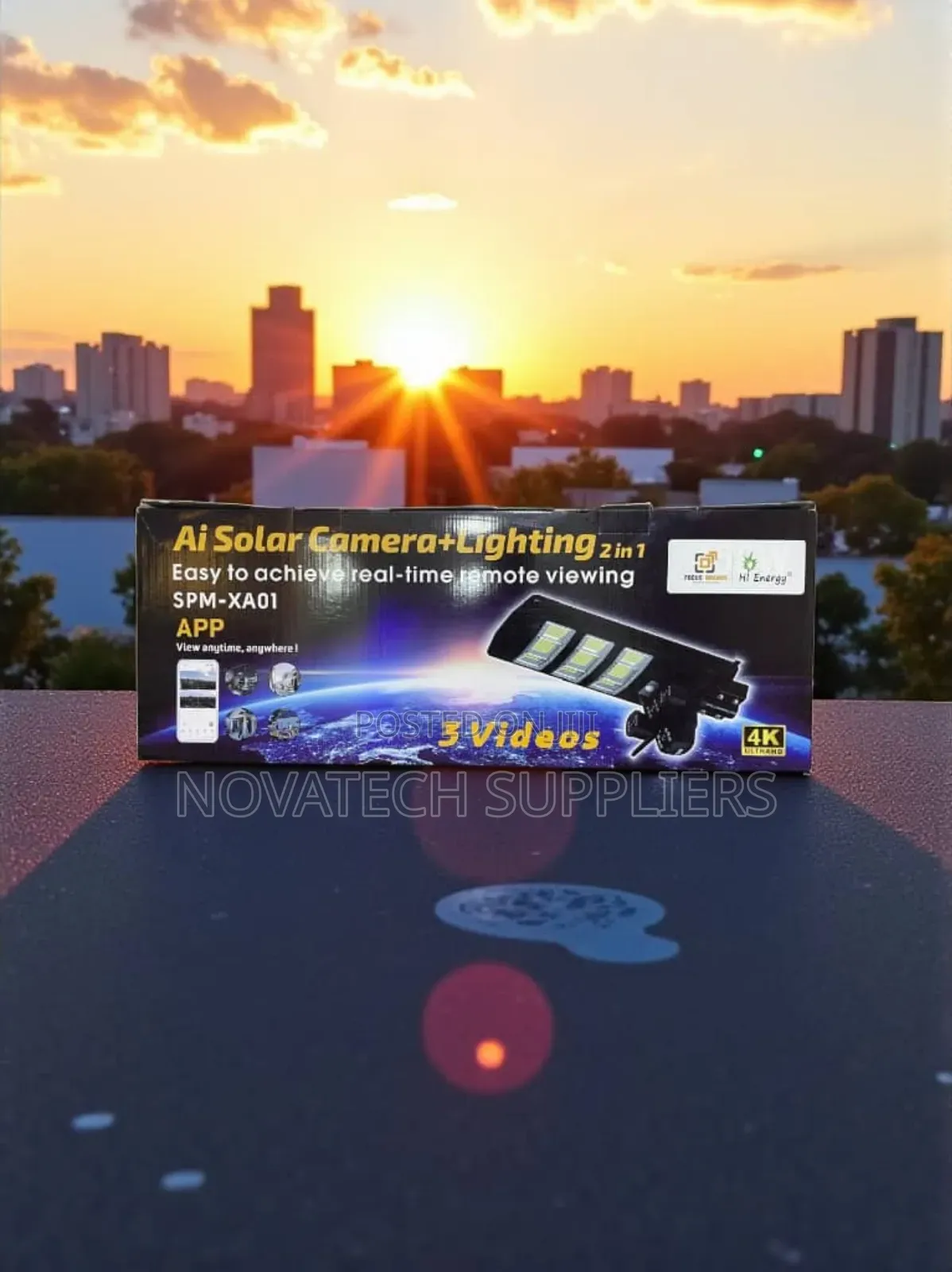 Hi Energy Smart Solar Light With Phone Viewing in Central Division ...