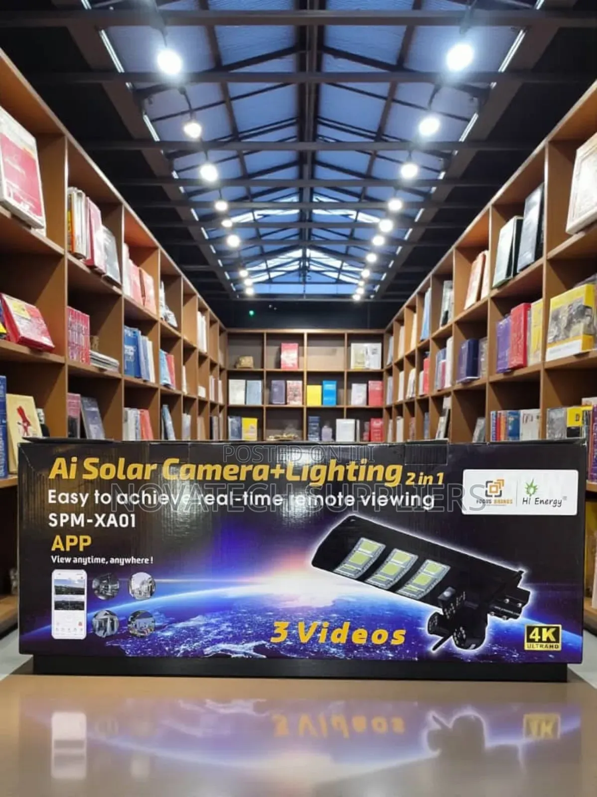 Hi Energy Solar Led Light Ai Camera Combo in Central Division ...
