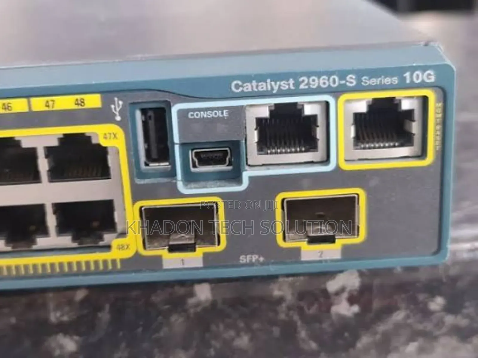 Cisco Catalyst 2960-S Series 48-Port Switches Poe+ 10g Sfp+ Uplinks for ...