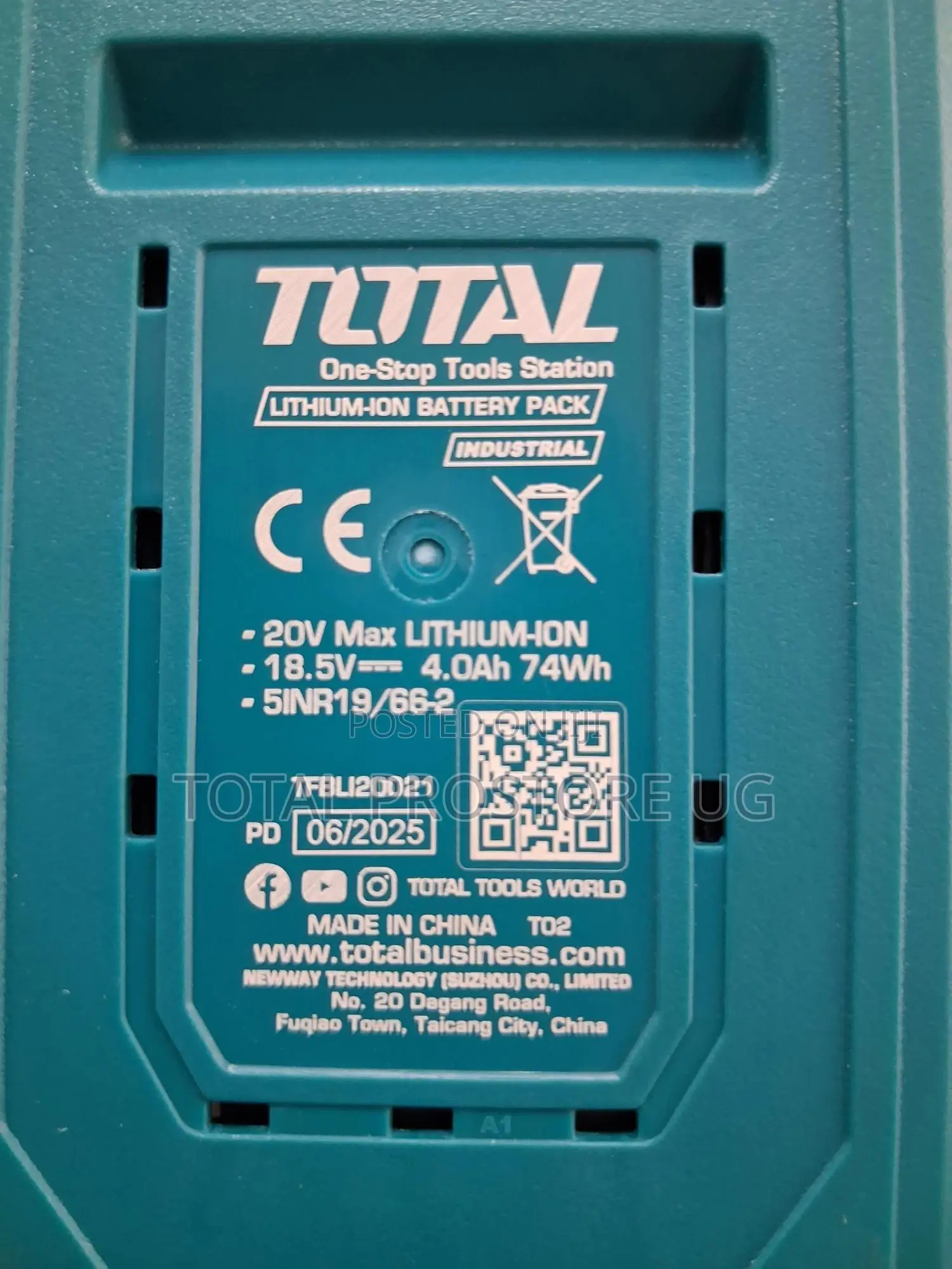 P20s Lithium-Ion Battery Pack 4.0ah. in Central Division - Electrical ...