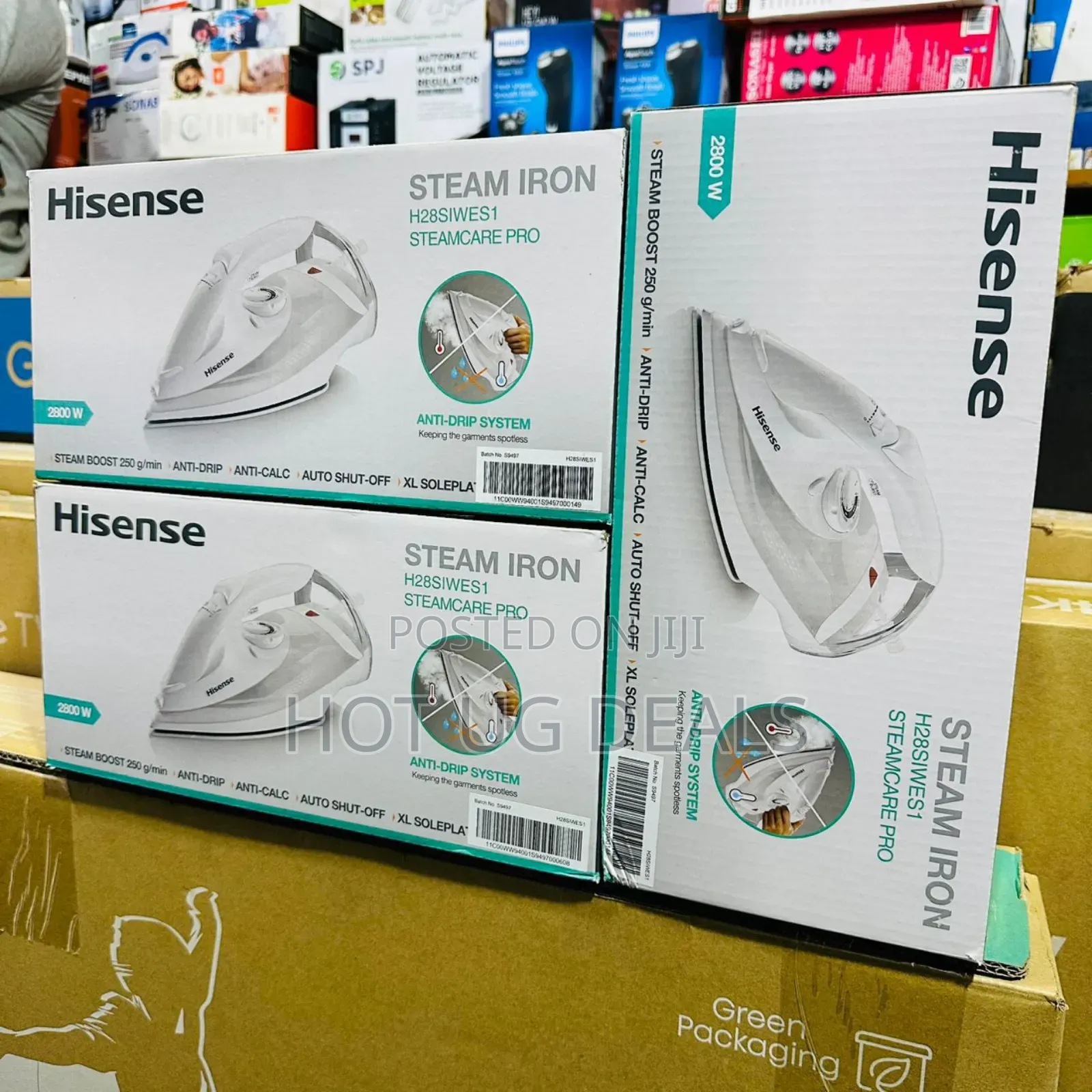 Hisense Steam Flat Iron 1800w 250 Ml- White (1 Yr Wrnty) in Central ...