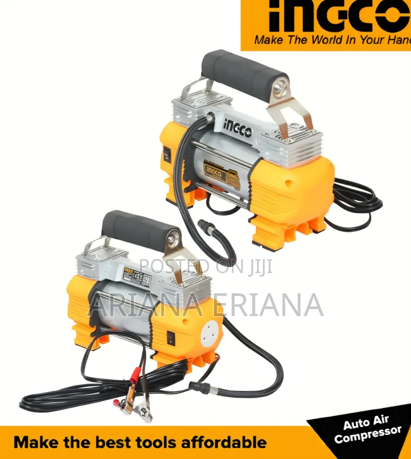 Ingco Aac2508 Auto Air Compressor. in Central Division - Vehicle Parts ...