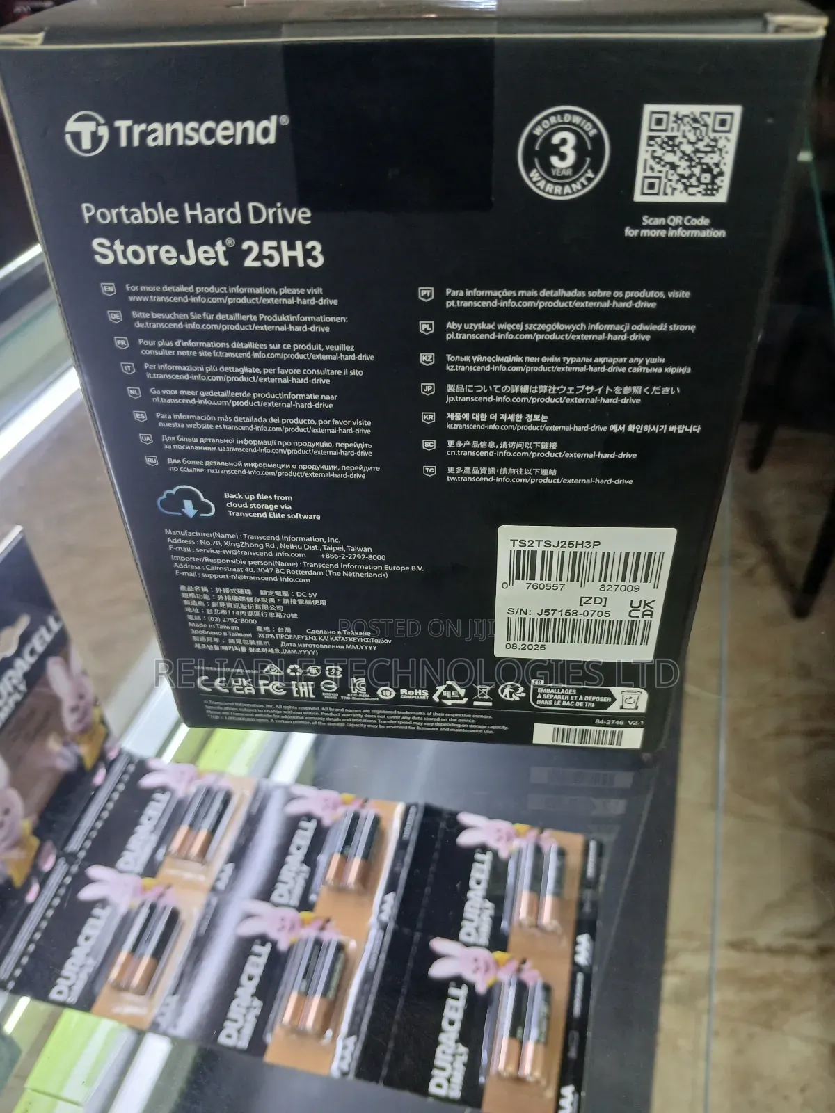 Transcend 2tb External Hard Drive Storage in Central Division ...