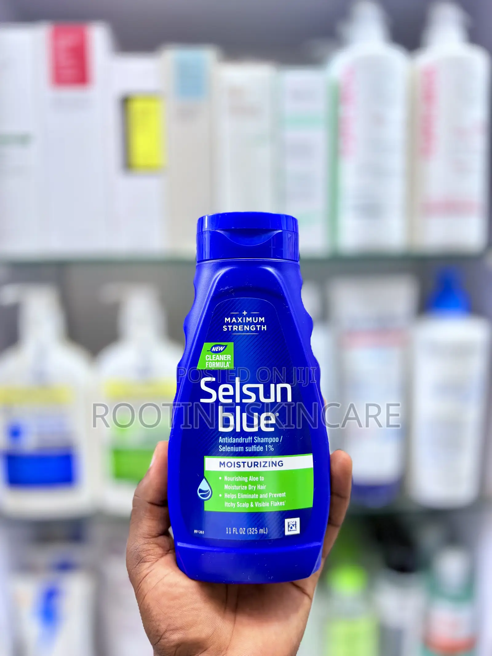 Selsun Blue Anti Dandruff Selenium Sulfide 1% Moisturizing Shampoo for ...