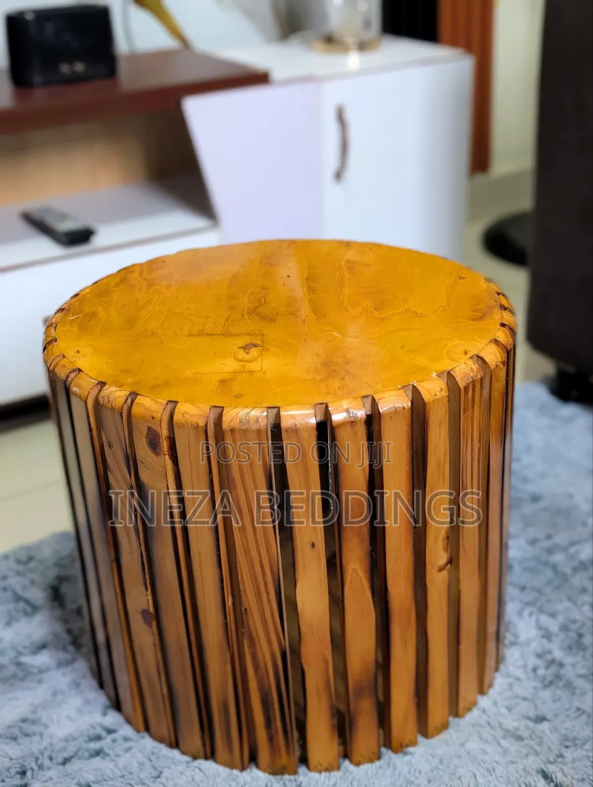 Wooden Round Portable Center Table in Central Division - Furniture ...
