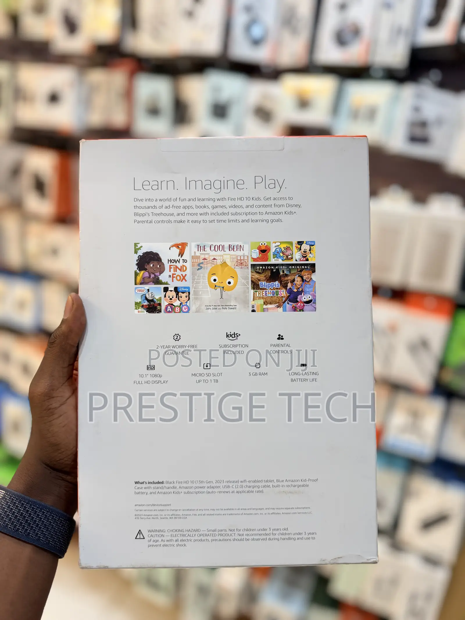 New Amazon Fire HD 10 Kids Edition 2021 32 GB Blue in Central Division ...