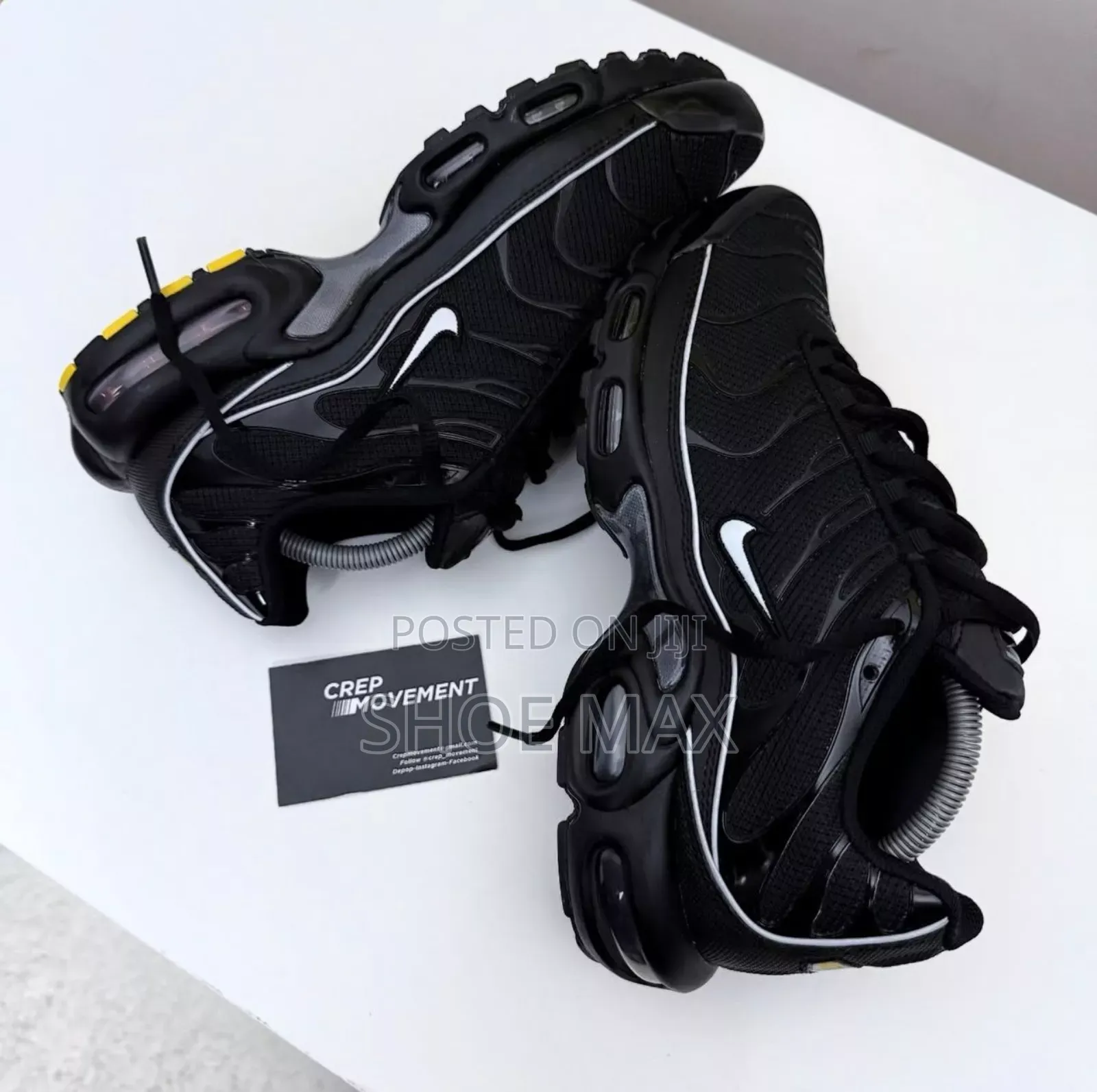 Nike Air Max Plus Tn Og Shoes. Reflective Black in Central Division ...