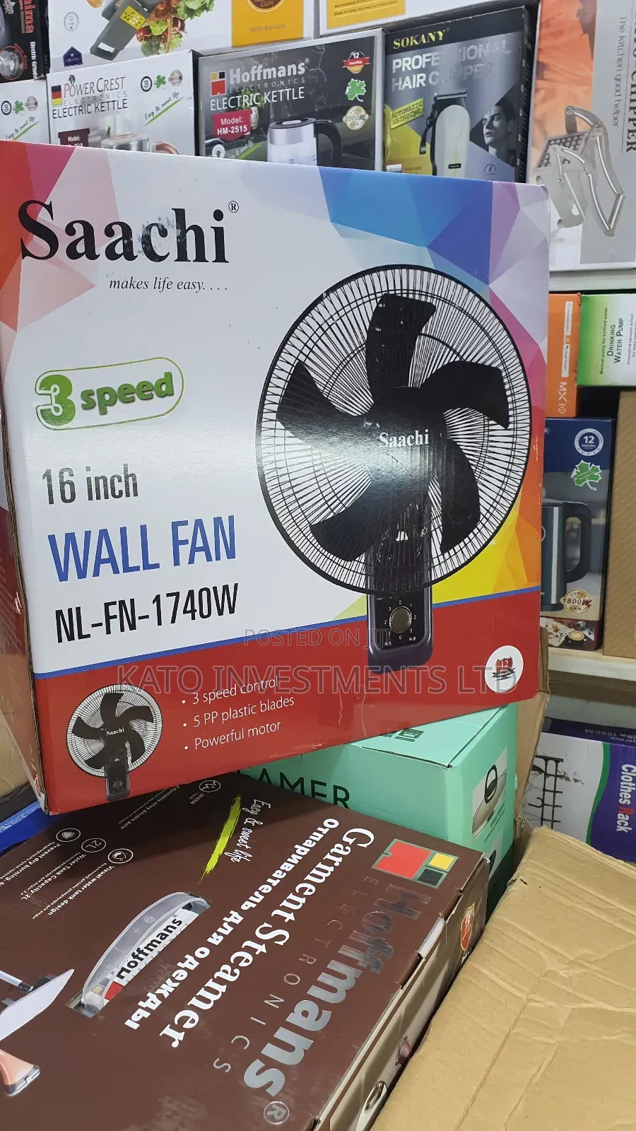 Saachi Wall Fan Original in Central Division - Home Appliances, Kato ...