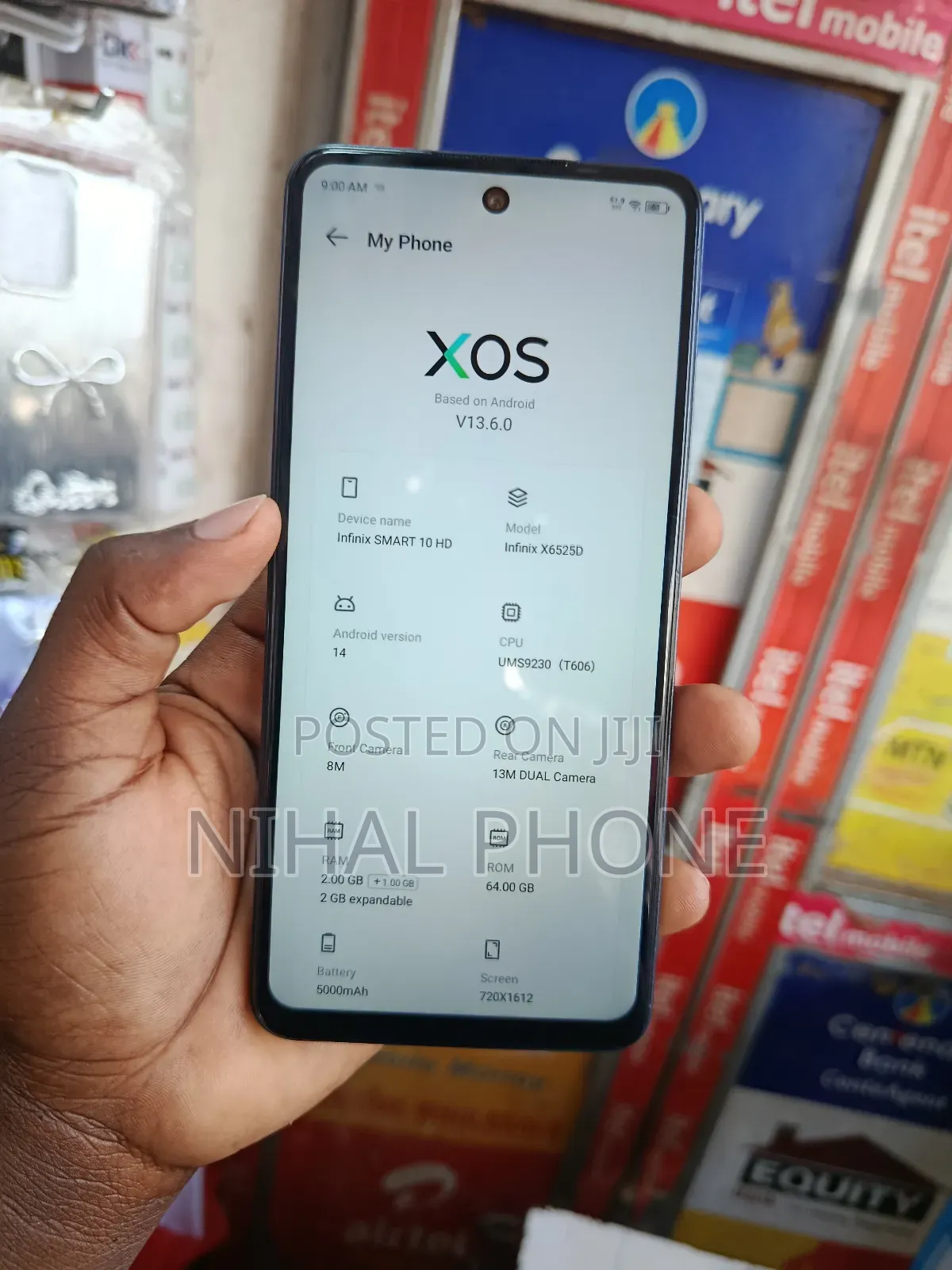 Infinix Smart 10 HD 64 GB Black in Central Division - Mobile Phones ...