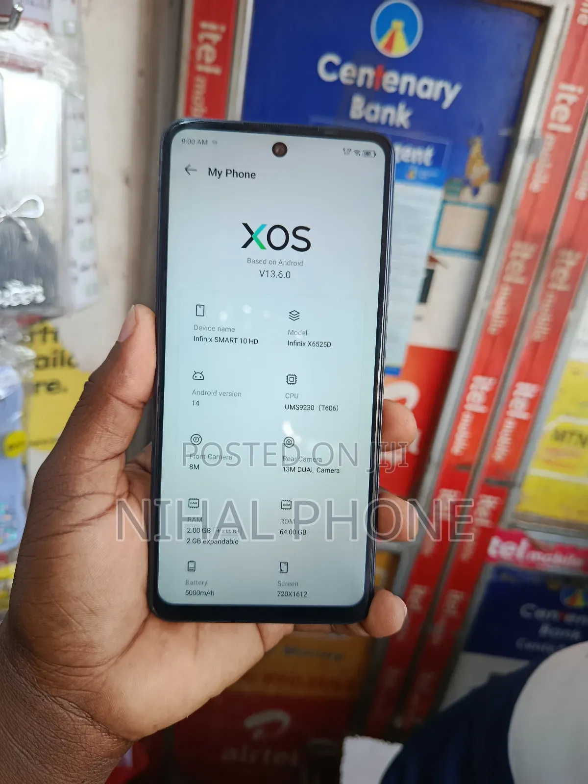 Infinix Smart 10 HD 64 GB Black in Central Division - Mobile Phones ...