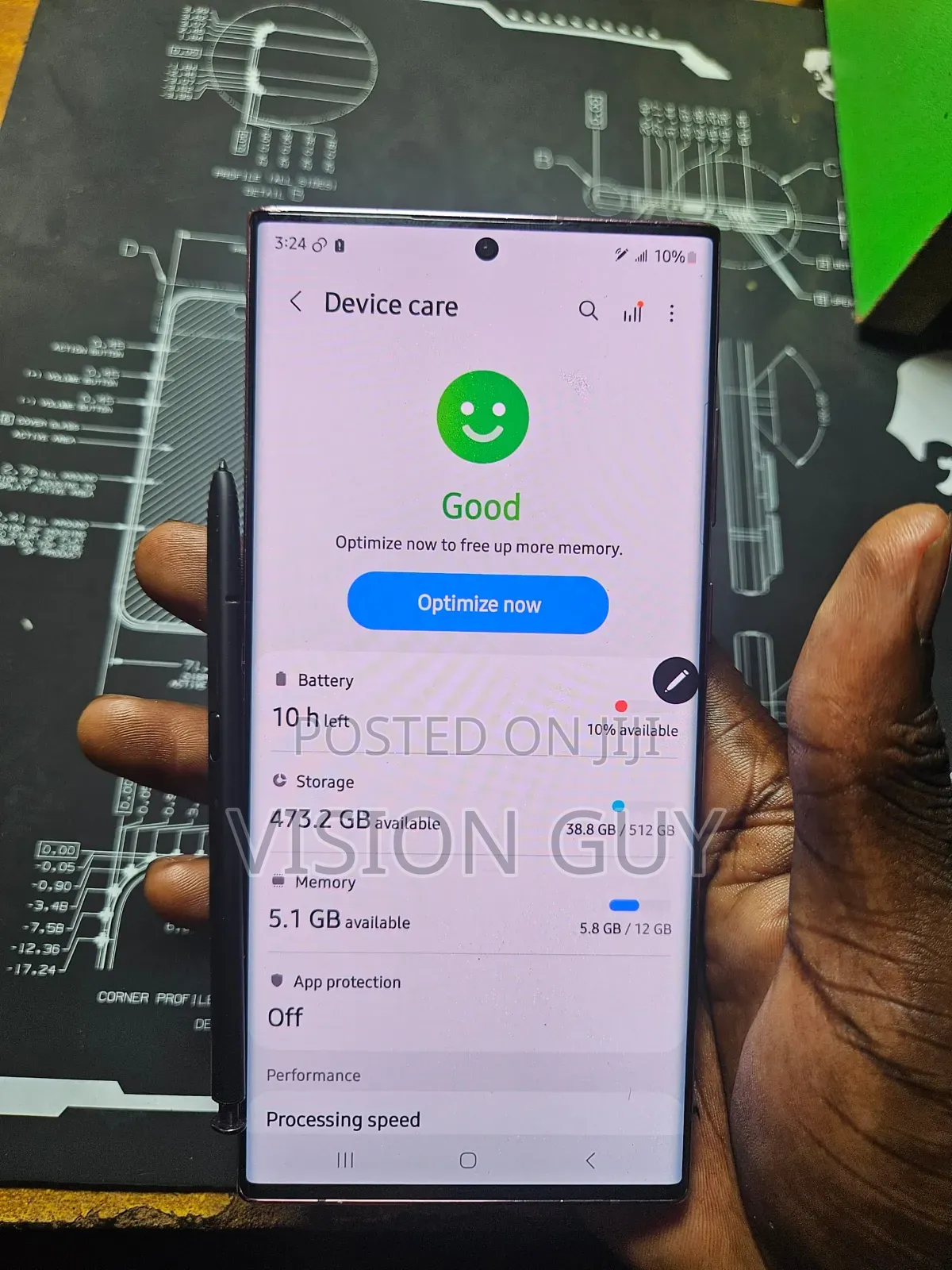 Samsung Galaxy S22 Ultra 5G 512 GB in Central Division - Mobile Phones ...