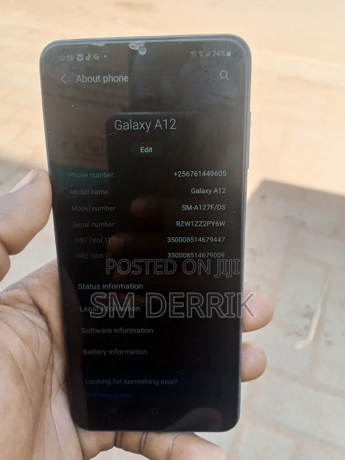 Samsung Galaxy A12 64 GB Blue in Central Division - Mobile Phones, Sm ...