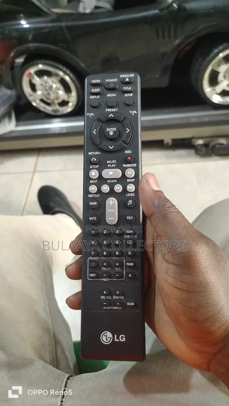 Lg Remote Control for a DVD or Blu-Ray/Lg Home Theater System. in ...