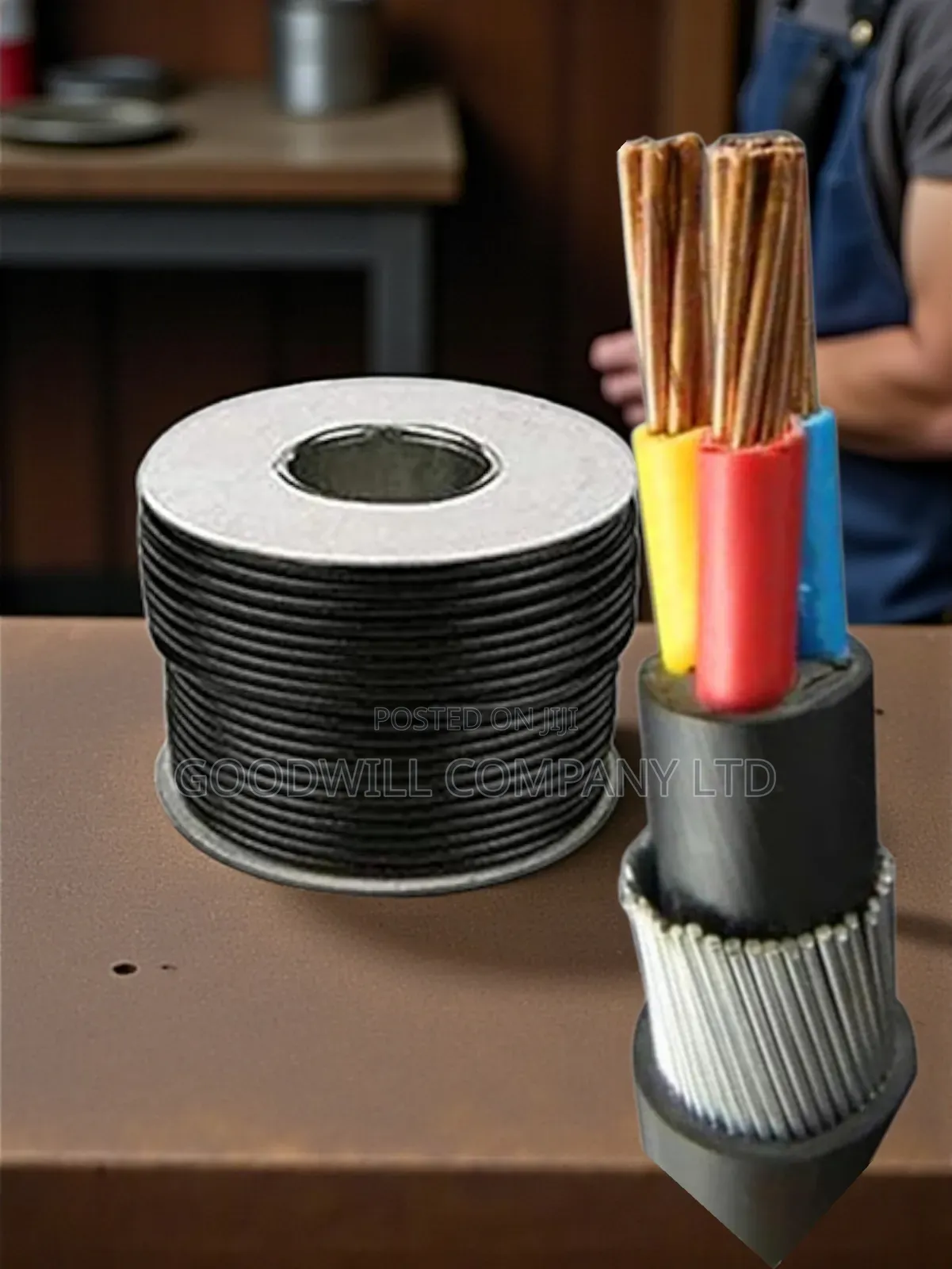 4mm 3core Pure Copper Underground Armoured Cable in Central Division - Electrical Equipment ...