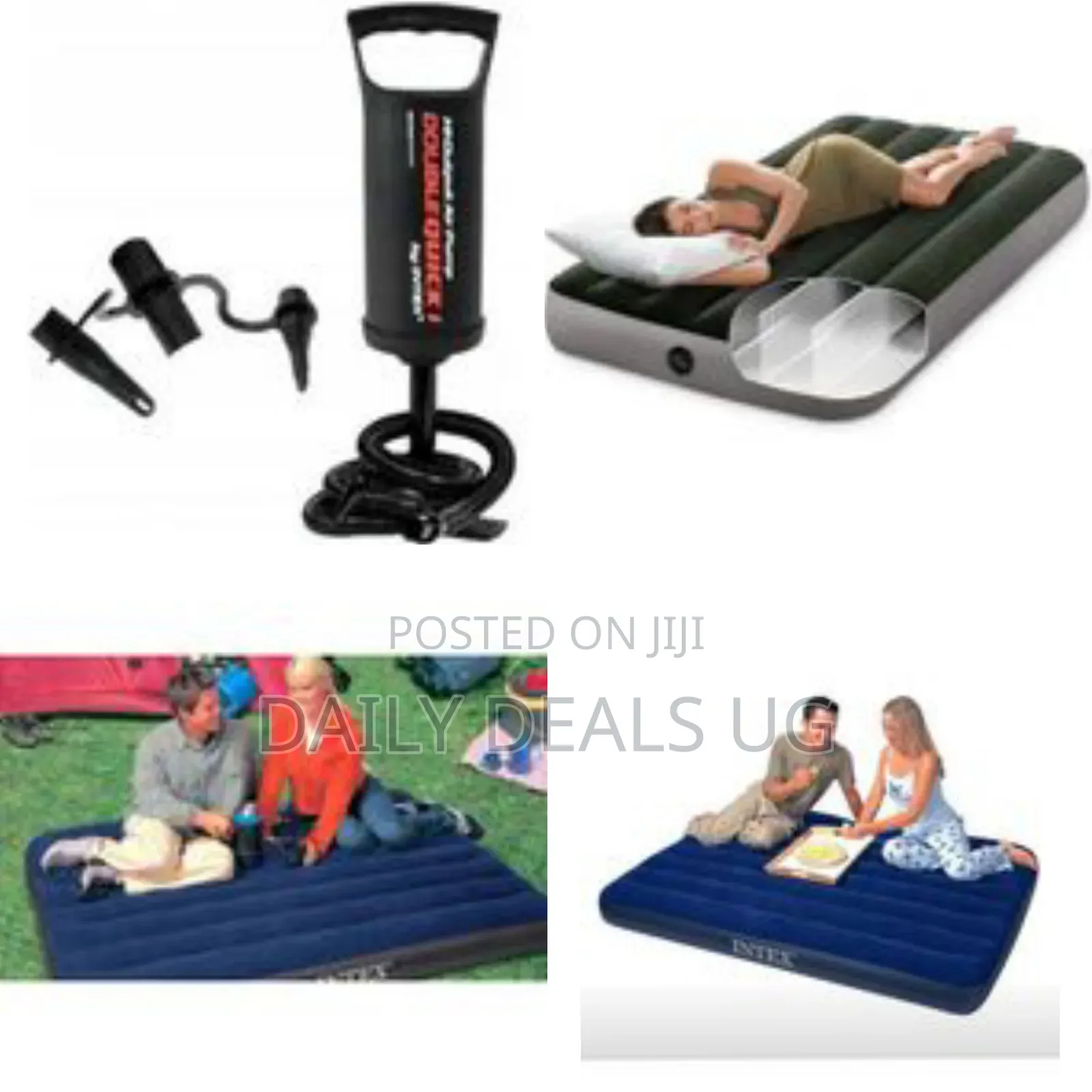 Iclassic Downy Air Mattress (60"*80"*10") - Multicolor in Central ...