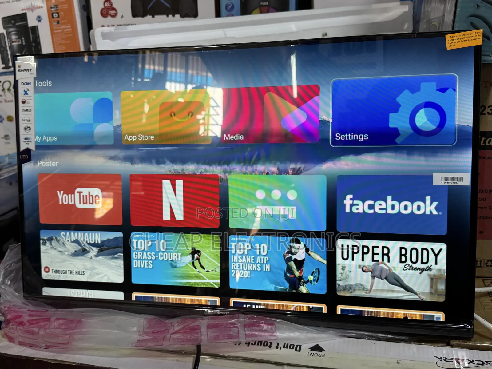 Smart Plus Android Satellite Tv 32inches in Central Division - TV & DVD ...