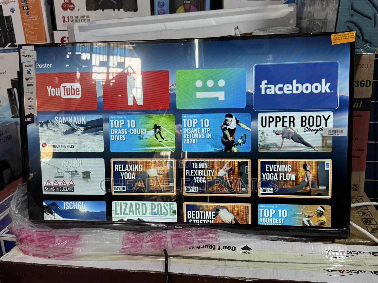 Smart Plus Android Satellite Tv 32inches in Central Division - TV & DVD ...