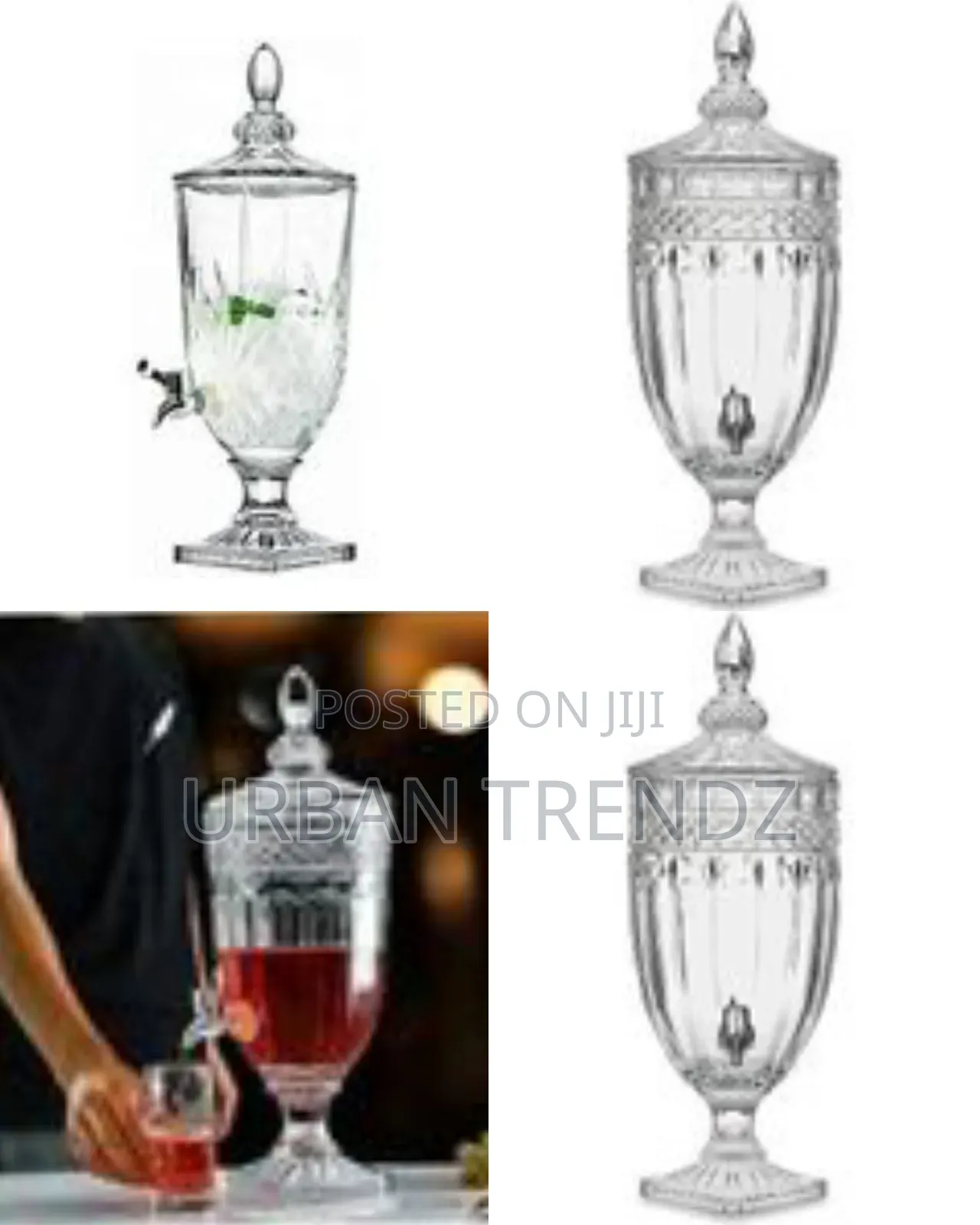 4.8 Liters Glass Beverage Dispenser in Central Division - Kitchen ...