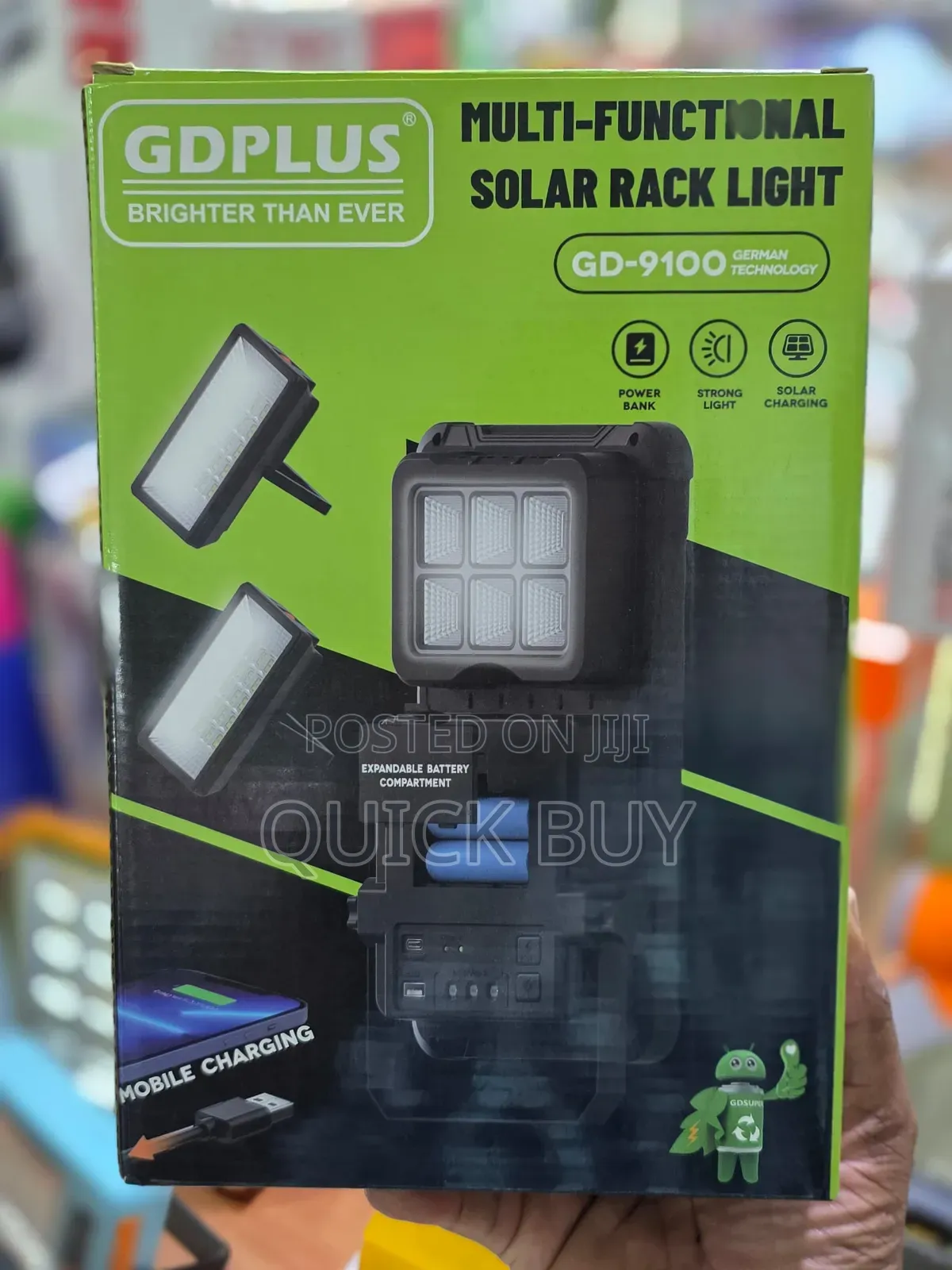 Dplus Gd-9100 Multi-Functional Solar Rack Light. in Central Division ...