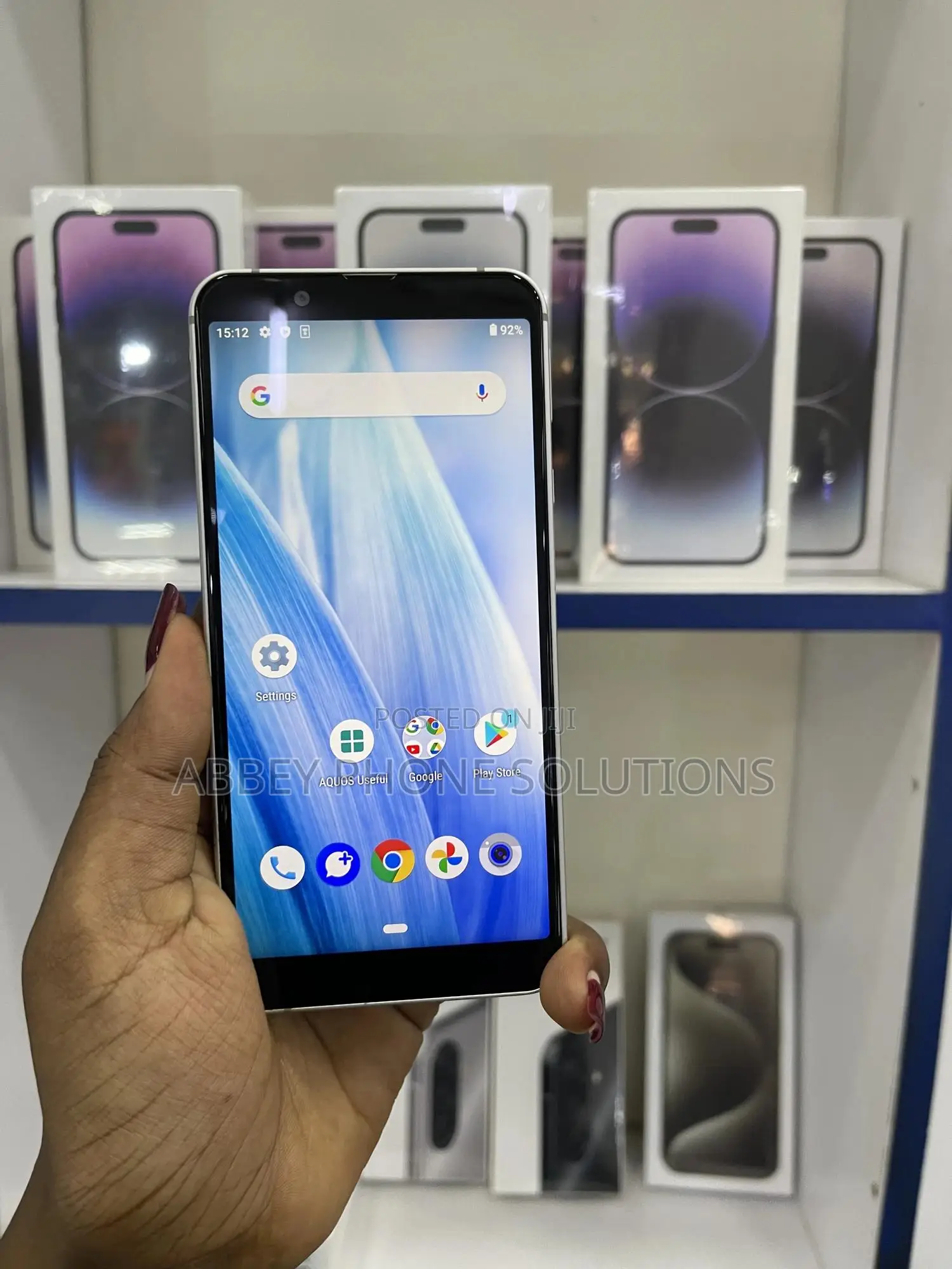 Sharp Aquos Sense 3 Basic SHV48 64 GB Gray in Central Division - Mobile ...