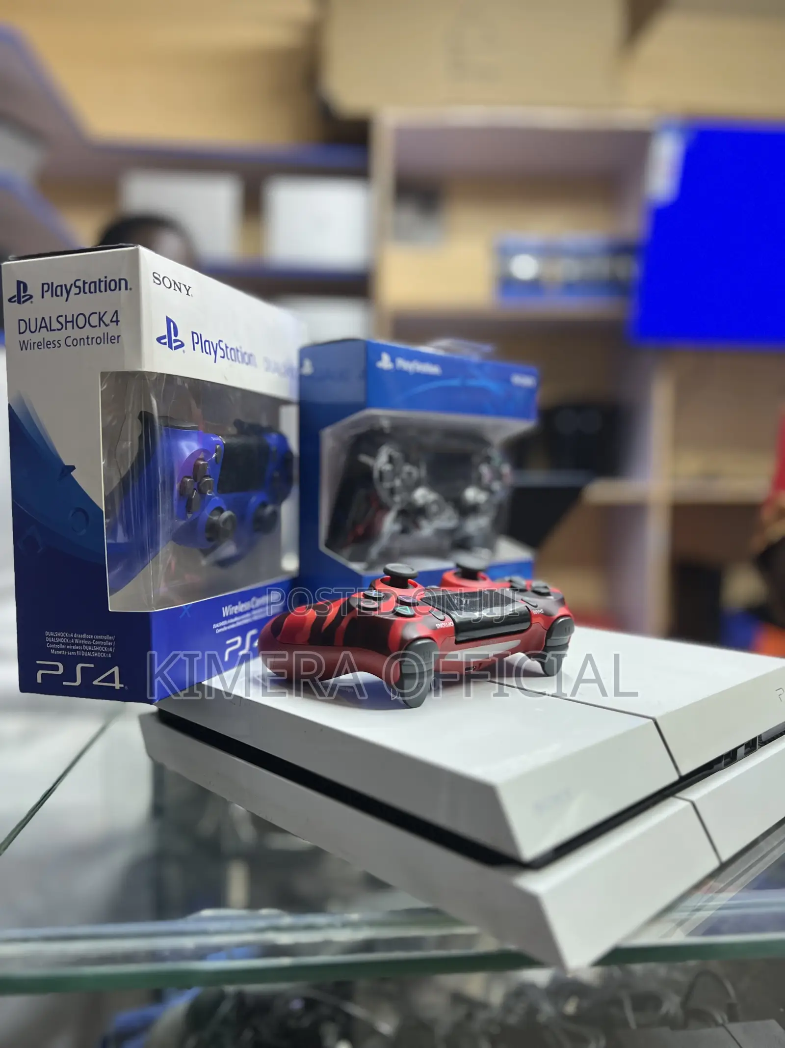 Ps4 Smooth and Reliable Gaming Box With 2 Controllers and 12 Games in ...