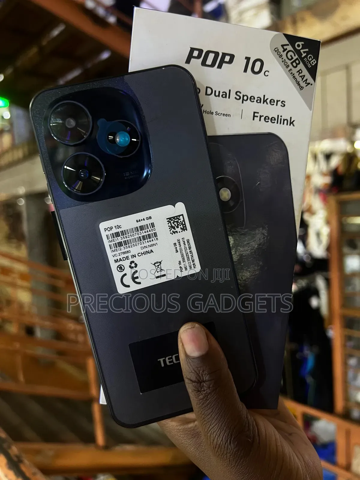 New Tecno Pop 10C 128 GB Black in Central Division - Mobile Phones ...