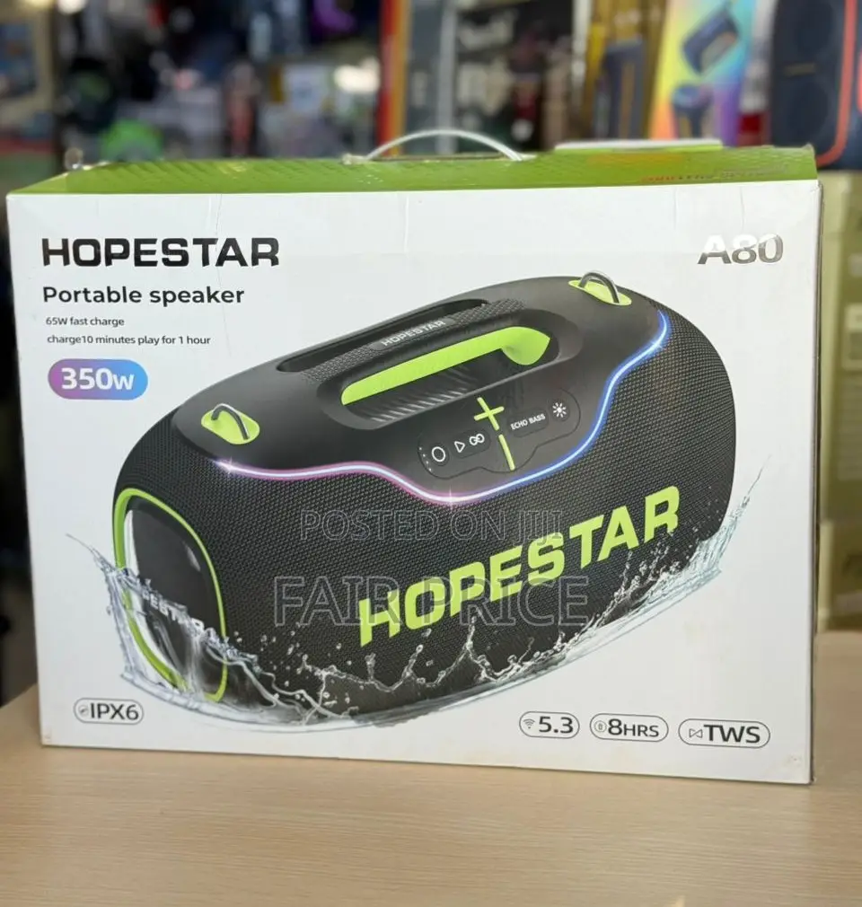 Star A80 Portable Bluetooth Speaker. in Central Division - Audio ...