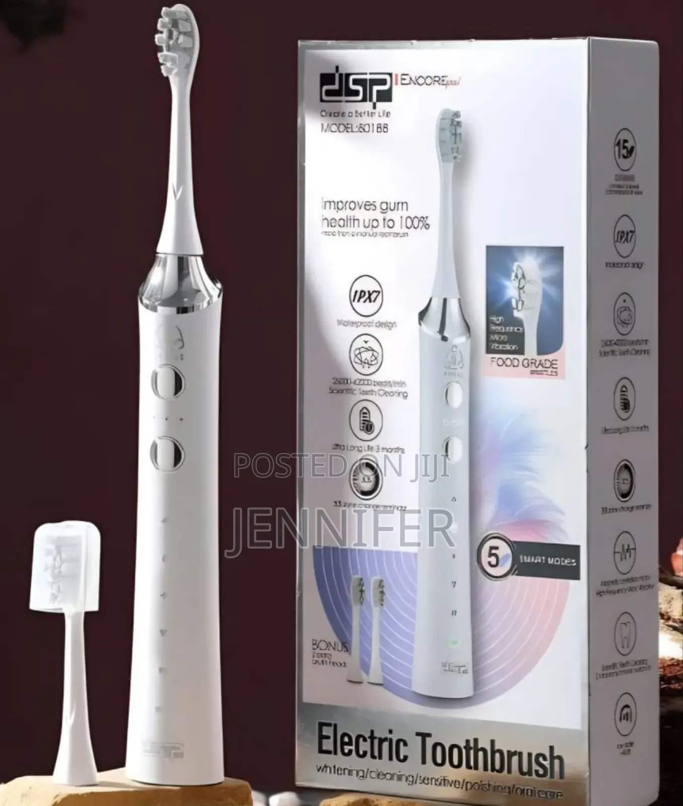 DSP Encore Pro Model 80188 Sonic Electric Toothbrush. in Rubaga - Oral ...