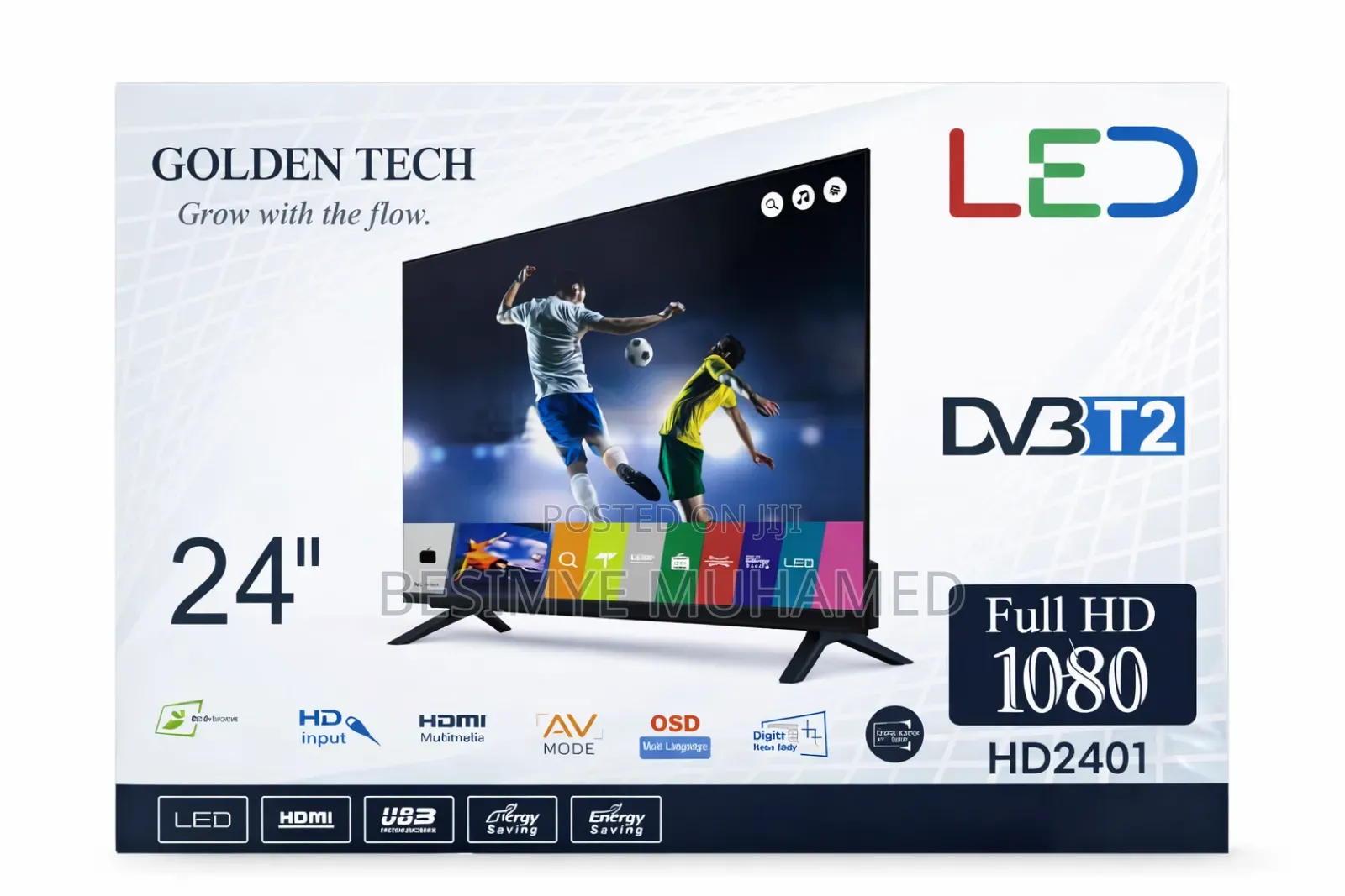 24 Inch Full Hd Led Tv in Kawempe - TV & DVD Equipment, B Muhamed | Jiji.ug