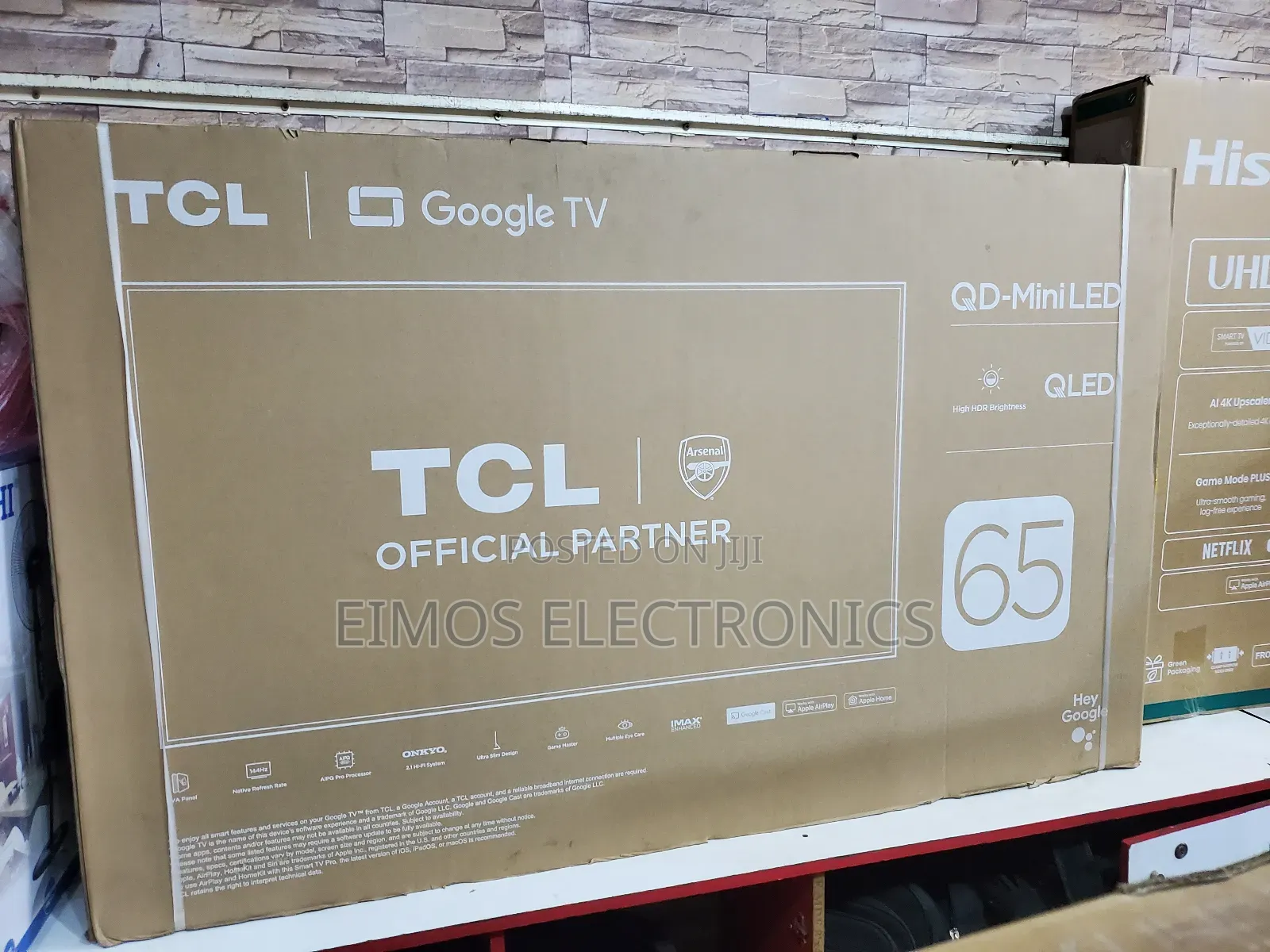Qd Minled TCL Smart Android Tv 65 Inches in Central Division - TV & DVD ...