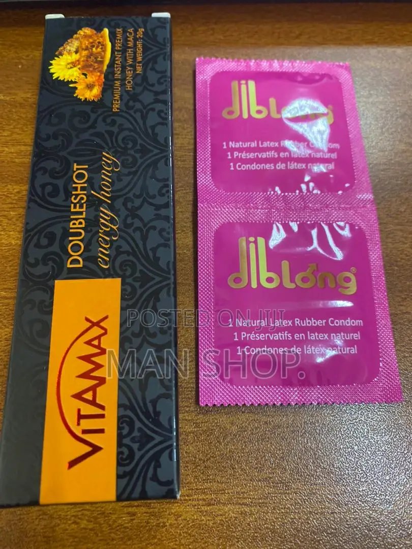 Vitamax Man Power Honey. 1 Sachet.Get 2pcs of Condom for Free in ...
