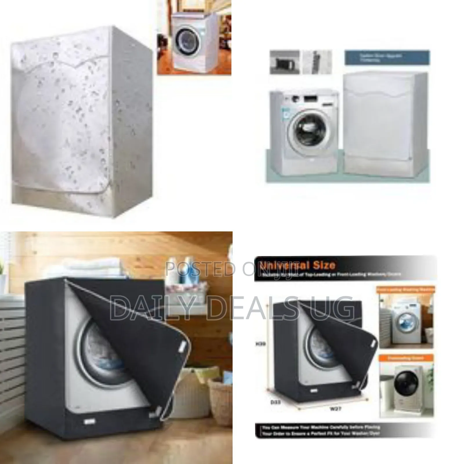 Waterproof Washing Machine Cover in Central Division - Home Accessories ...