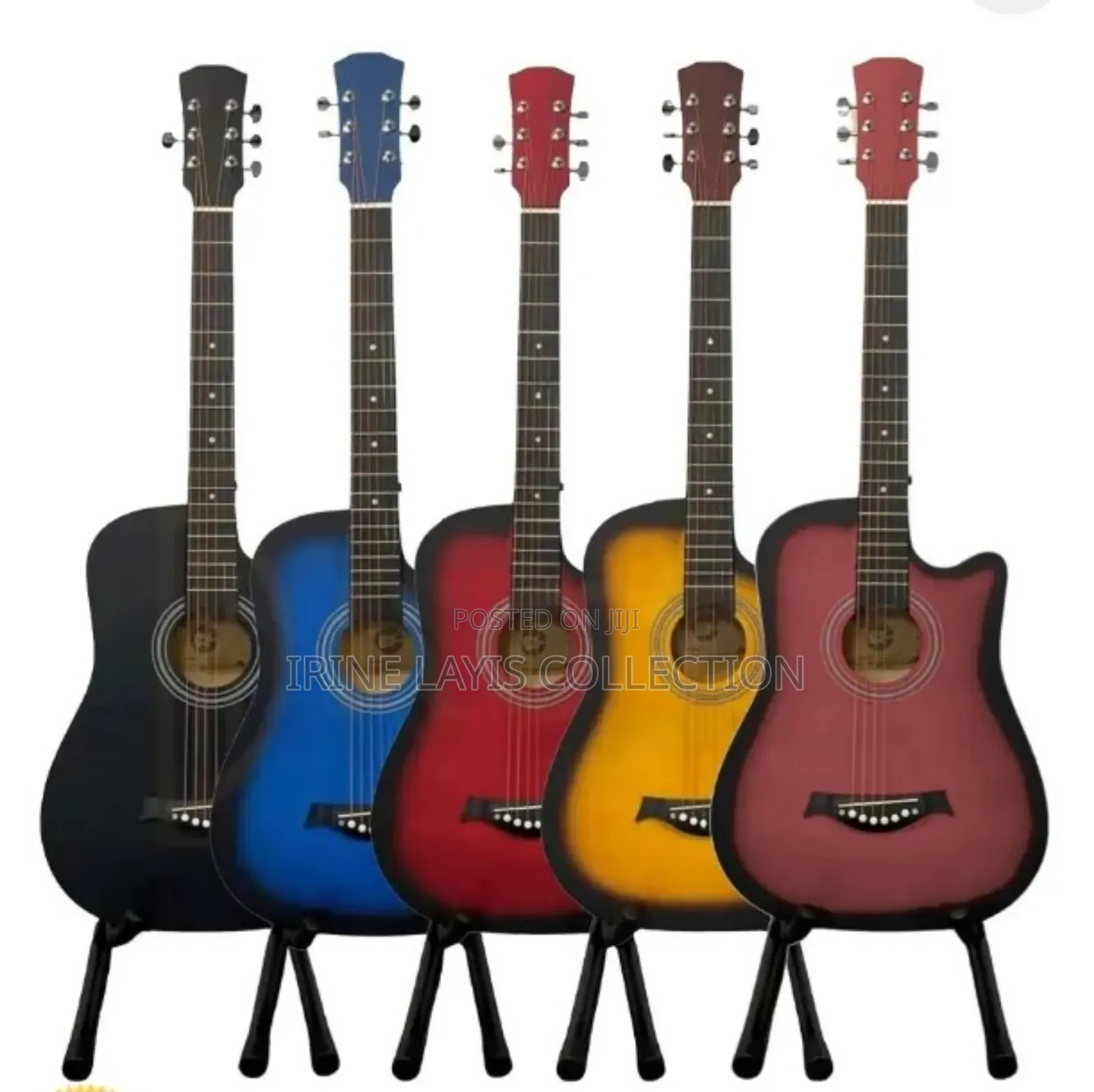 Blue Acoustic Guitar With a Cutaway Body Design in Central Division ...