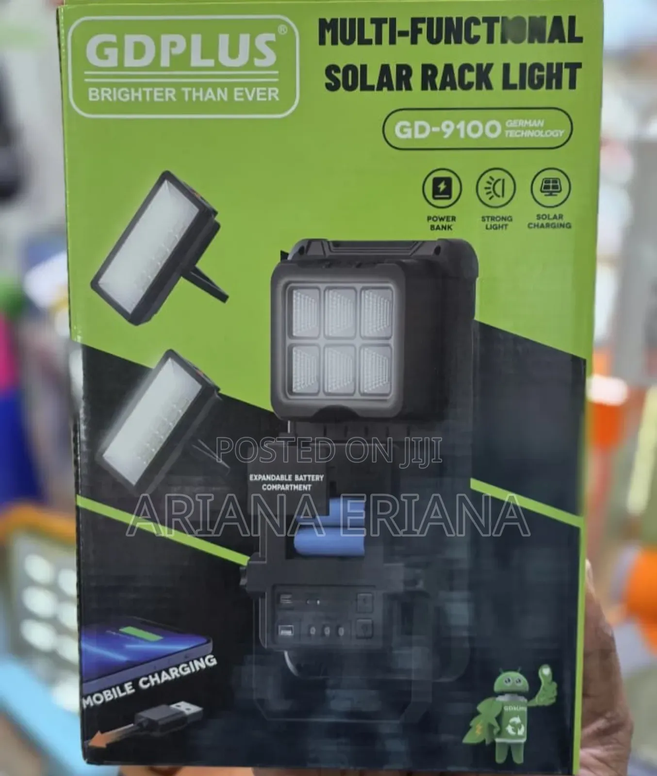 Dplus Gd-9100 Multi-Functional Solar Rack Light. in Central Division ...