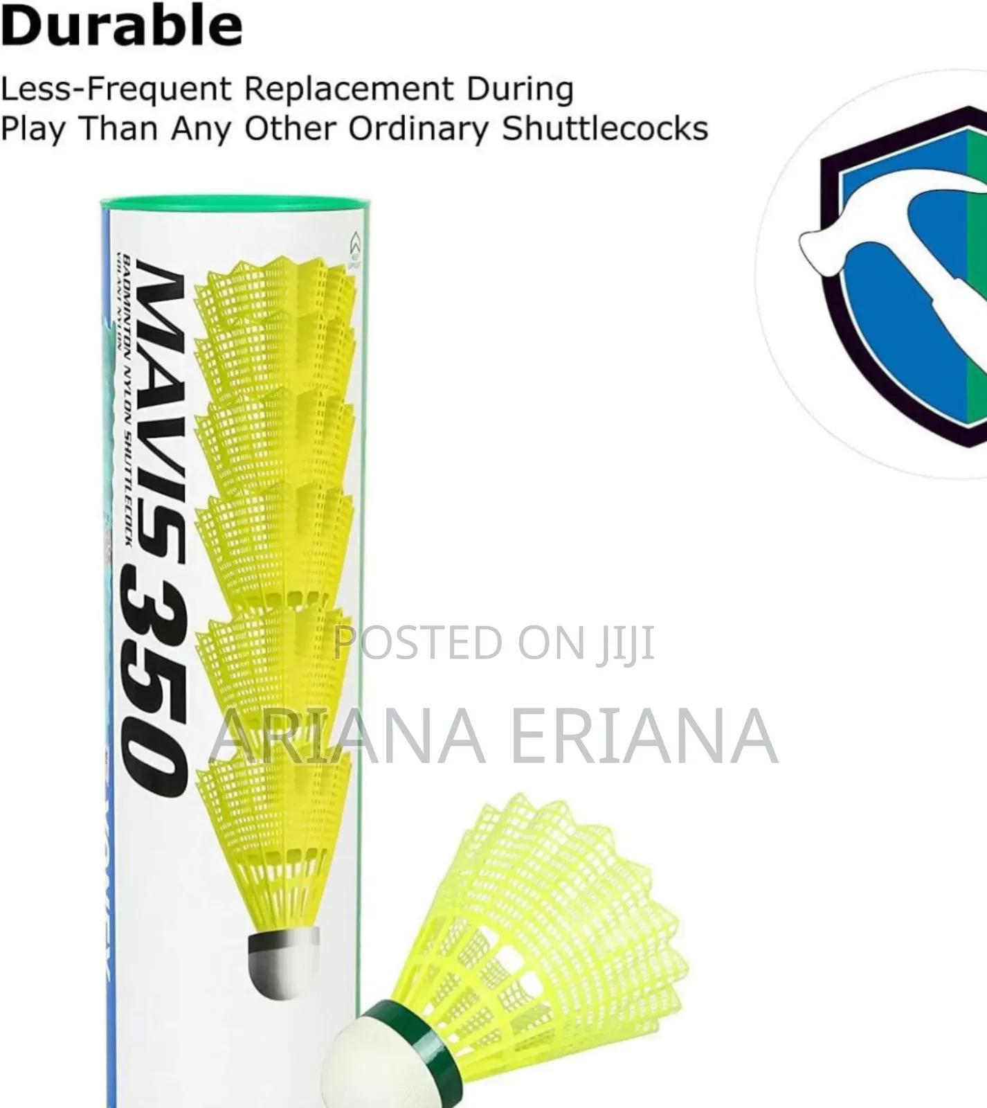 6pcs Yonex Mavis 350 Nylon Badminton in Central Division - Sports ...