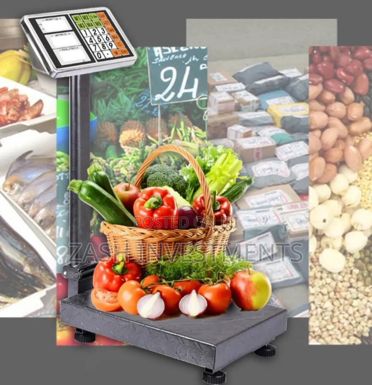 200kg Commercial Digital Platform Weighing Scale in Central Division ...