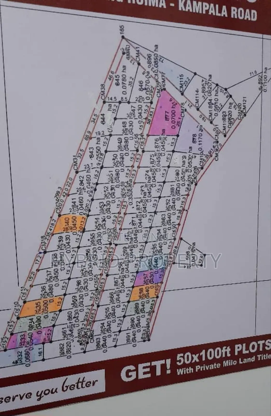 Prime Plots For Sale At Wakiso~Banda Prestigious Mega Estate~Hoima Rd ...