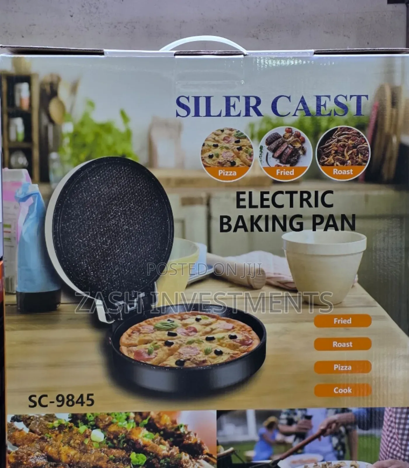 Siler Caest Sc-9845 Electric Pizza Pan in Central Division - Kitchen ...