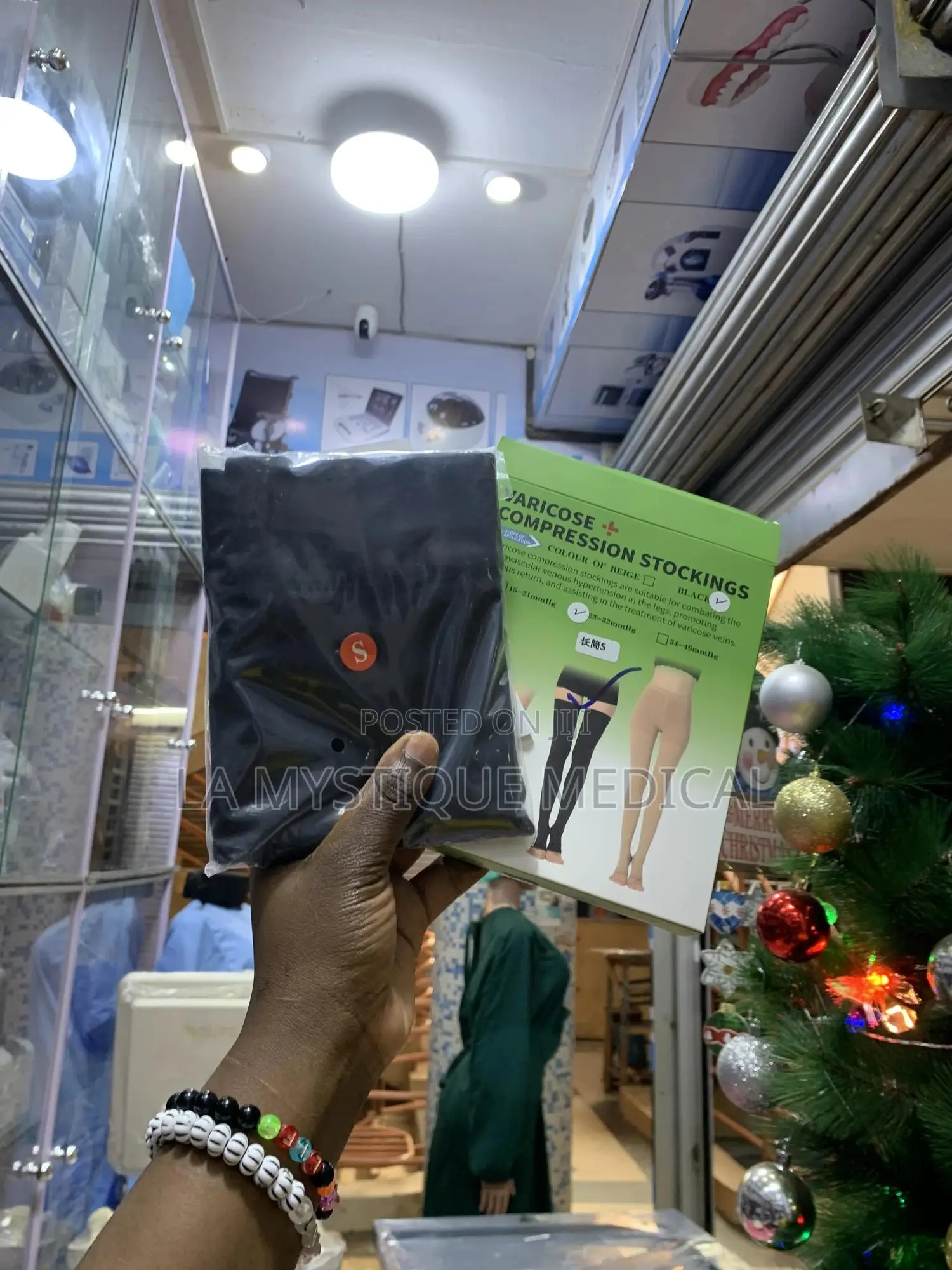 Black Varicose Compression Stockings in Central Division - Medical ...