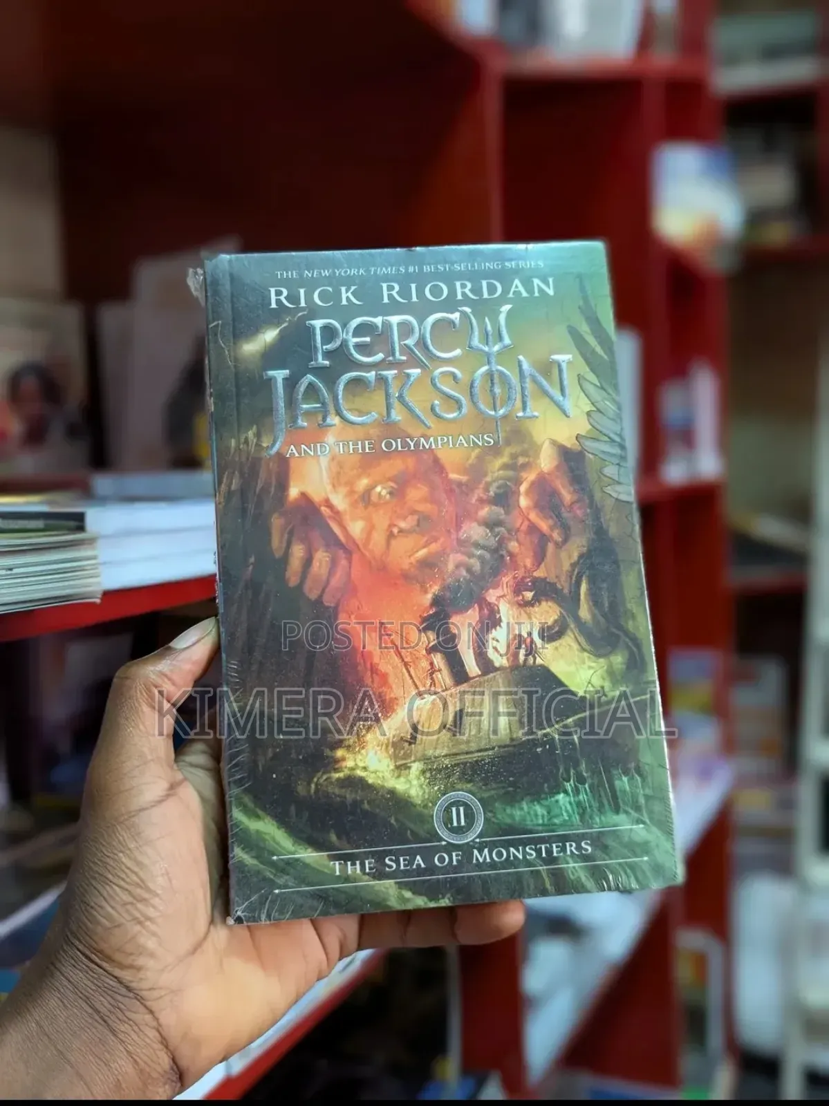 Percy Jackson and the Olympians a Book by Rick Riordan in Central ...