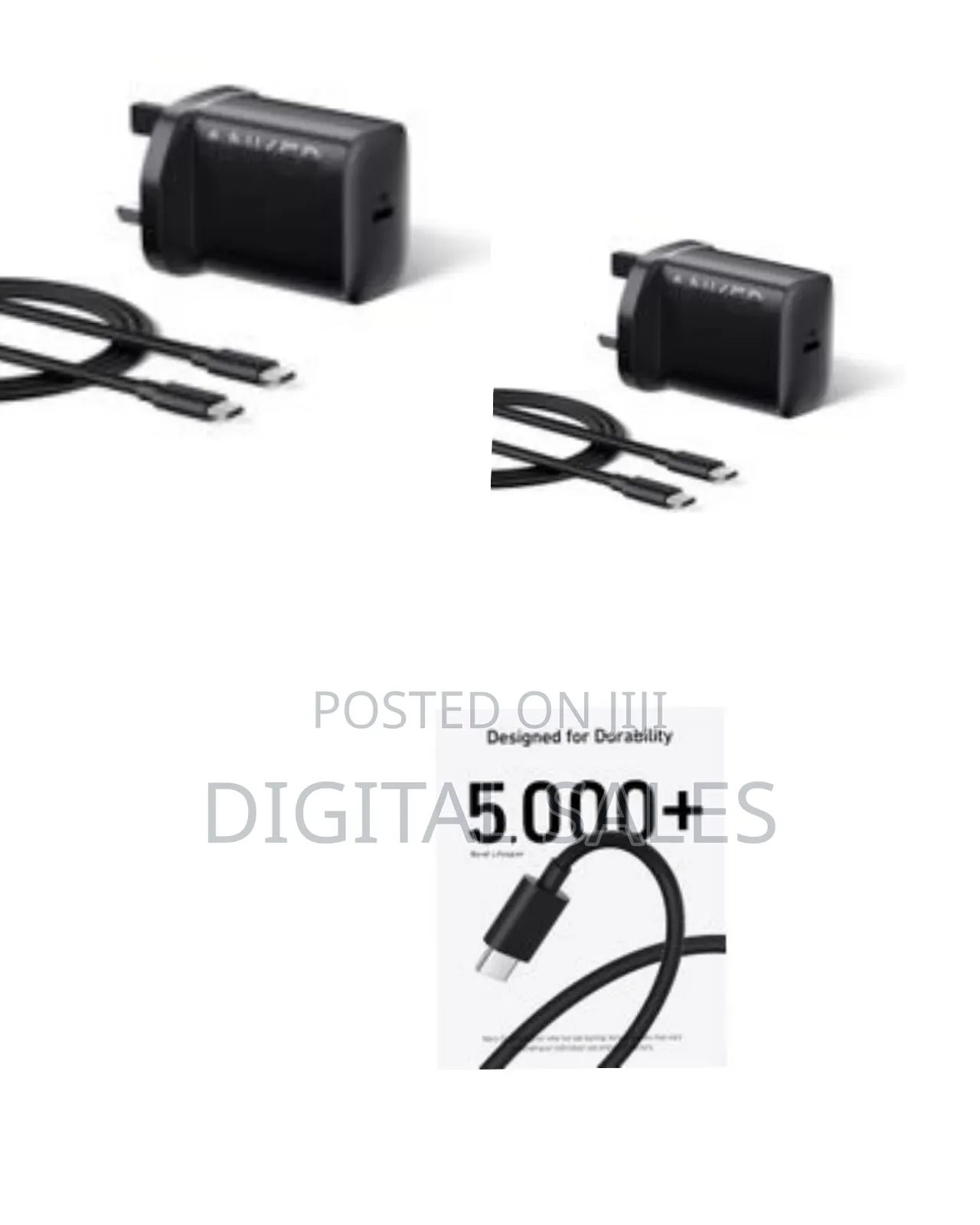 Anker Usb C Plug, 25w Charger With Cable in Rubaga - Accessories for ...