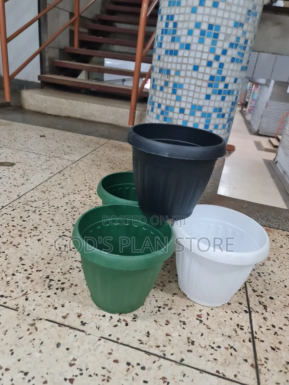 Actual Plastic Flower Pots Plastic Flower Pots in Central Division ...